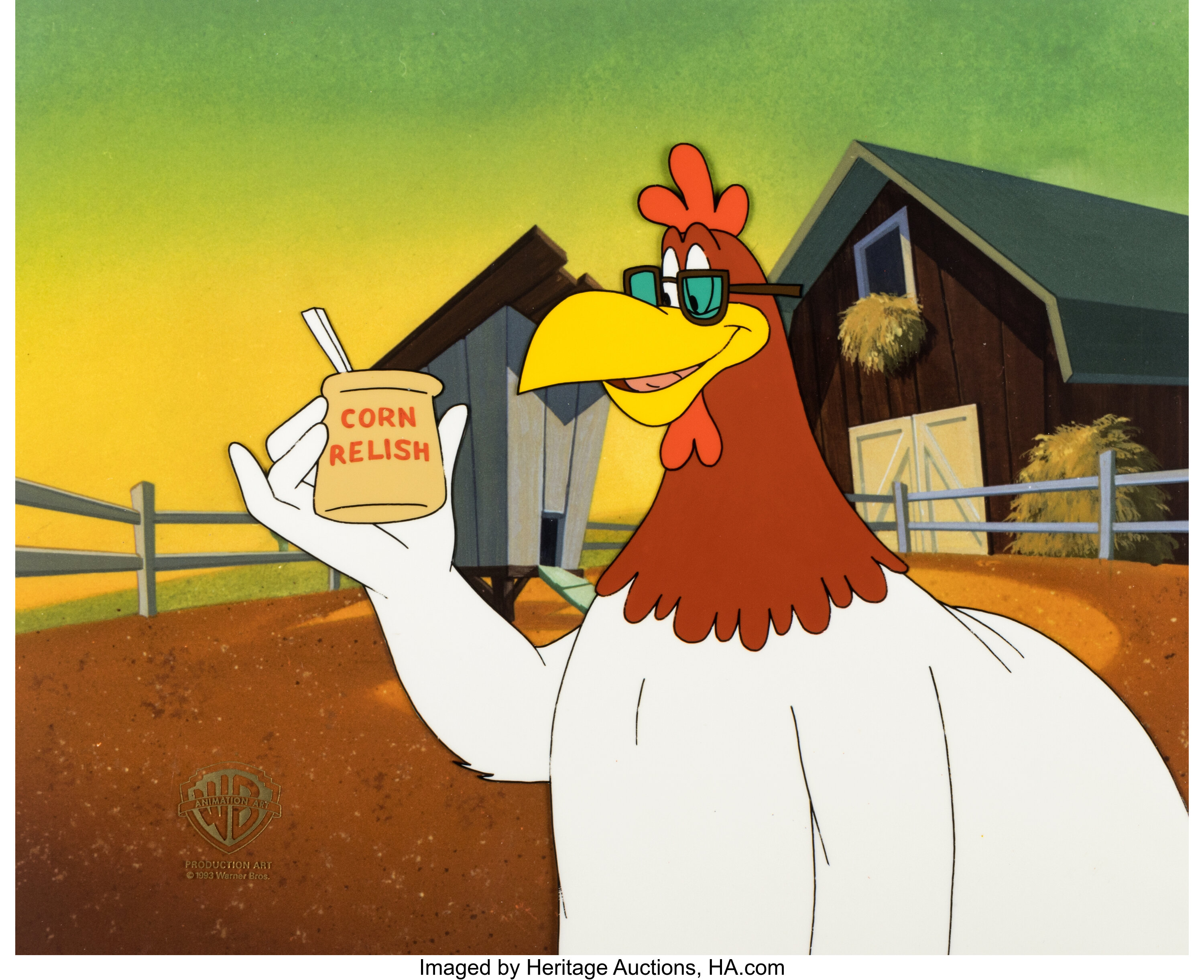 Foghorn Leghorn - Oscar Mayer Commercial Production Cel (Warner | Lot ...