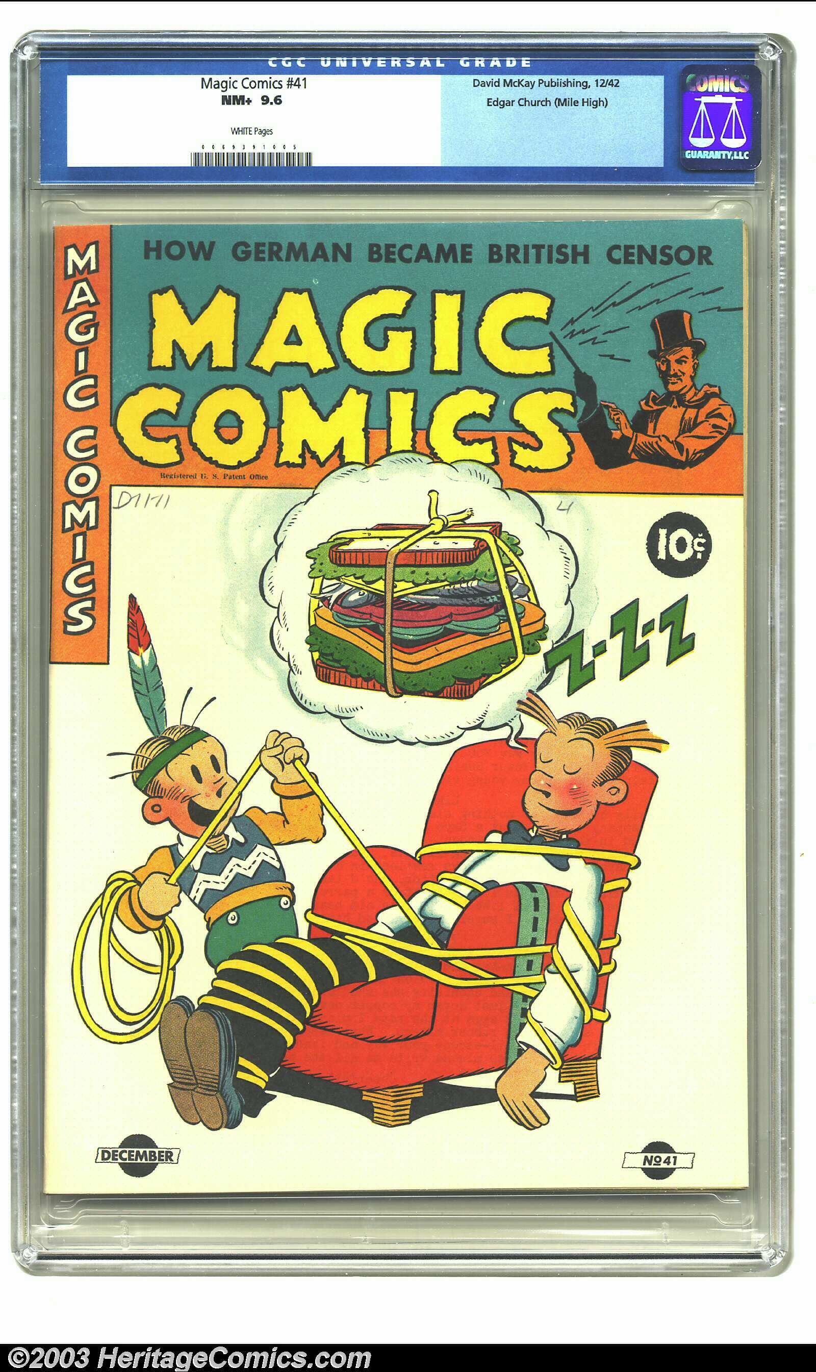 How Much Is Magic Comics #41 Worth? Browse Comic Prices | Heritage Auctions