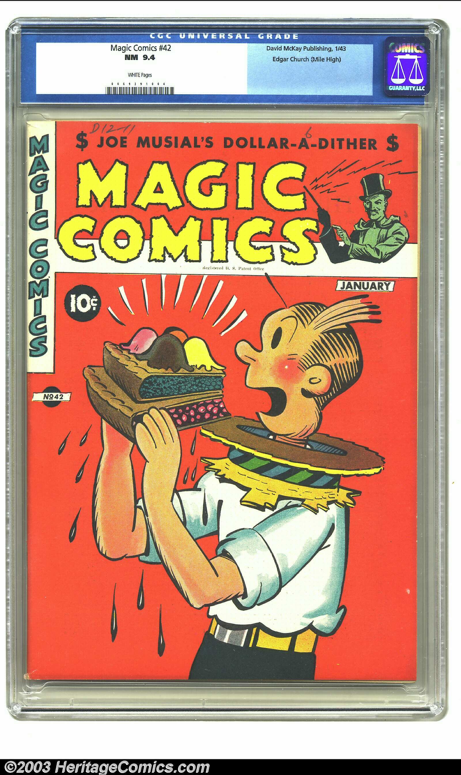 How Much Is Magic Comics #42 Worth? Browse Comic Prices | Heritage Auctions