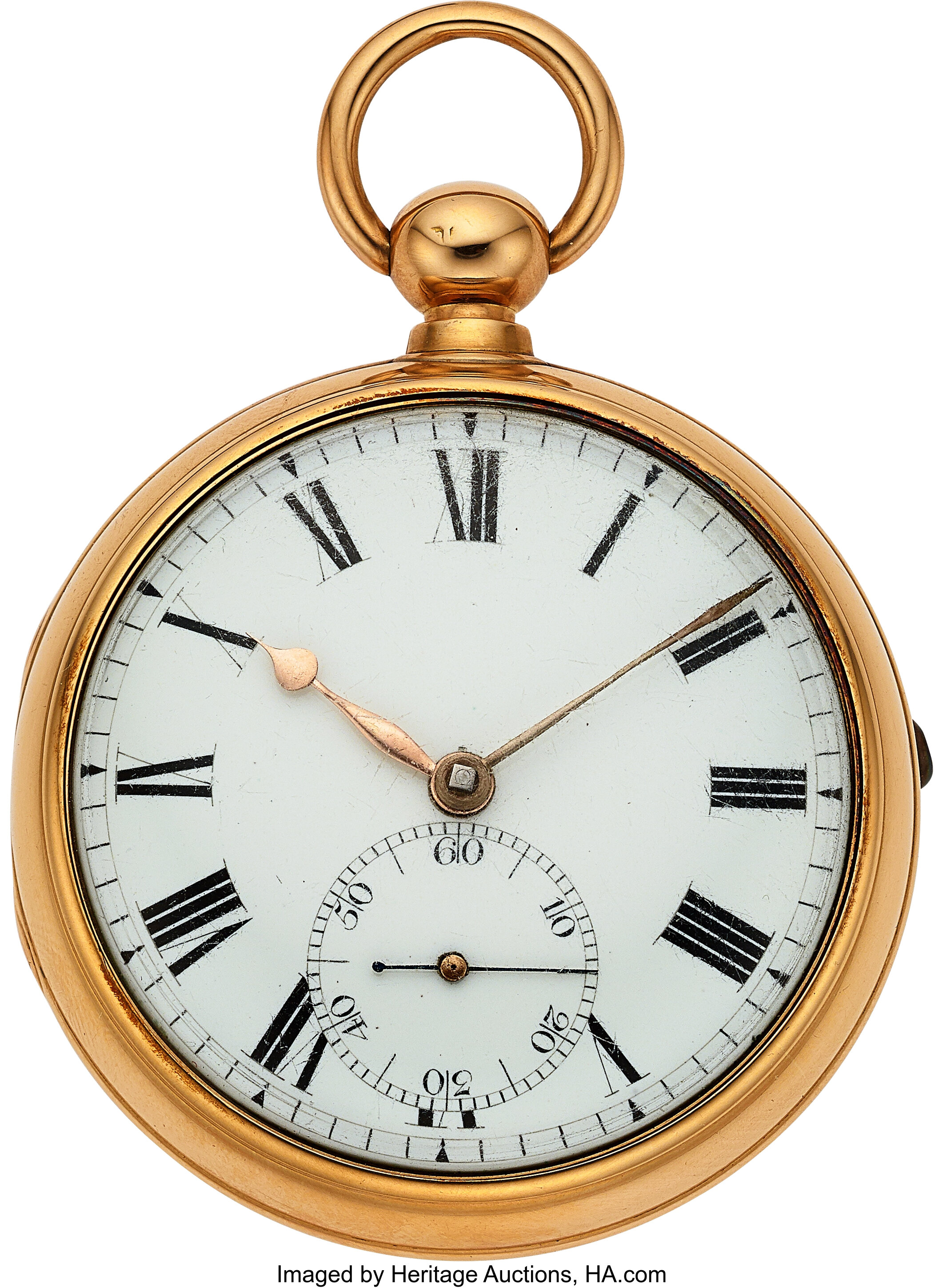 Barwise, London, Fine 18k Gold Pair Case Fusee, Duplex Escapement ...