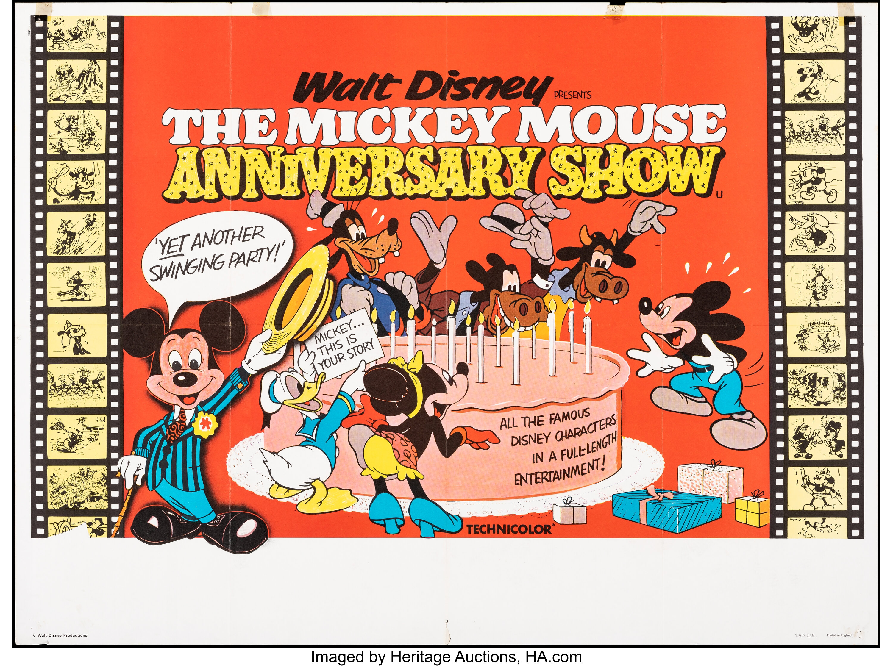 Mickey Mouse Anniversary Show (Walt Disney Productions, 1970s). | Lot ...