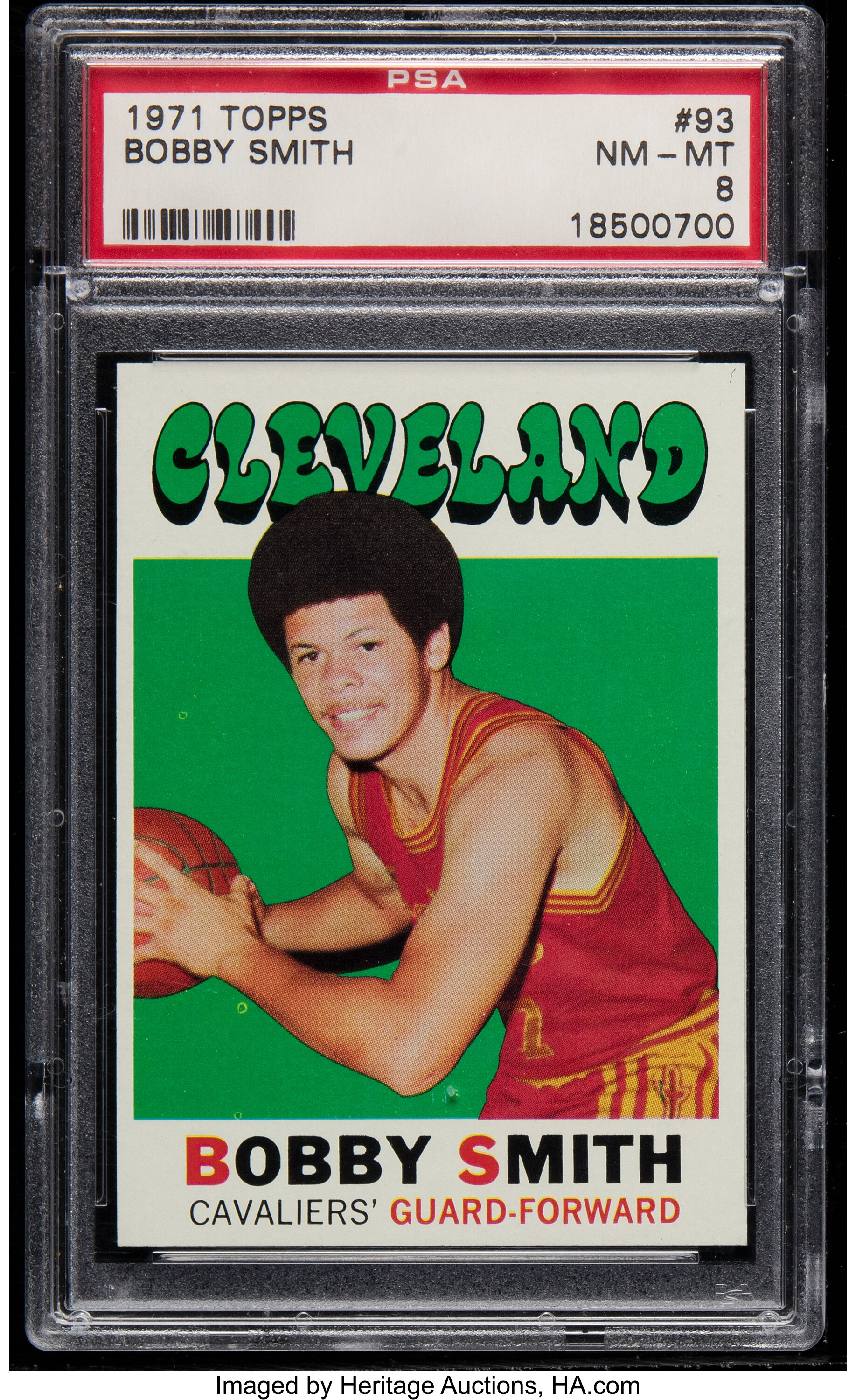 1971 Topps Bobby Smith #93 PSA NM-MT 8.... Basketball Cards Singles ...