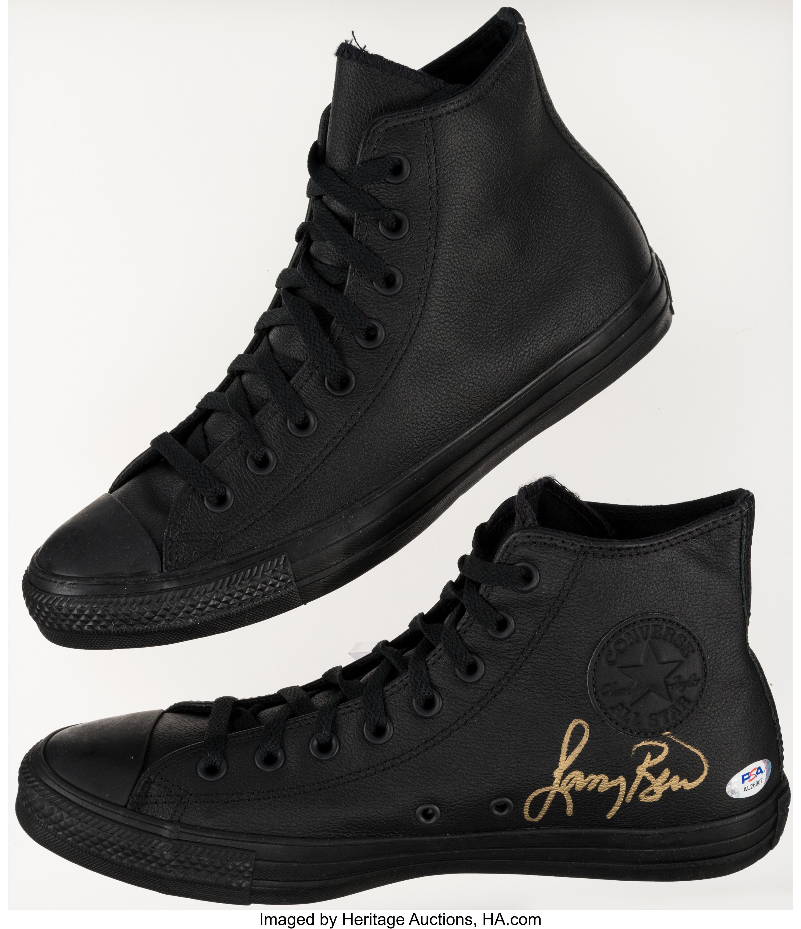Larry Bird Signed Converse Shoe.... Basketball Collectibles Others ...