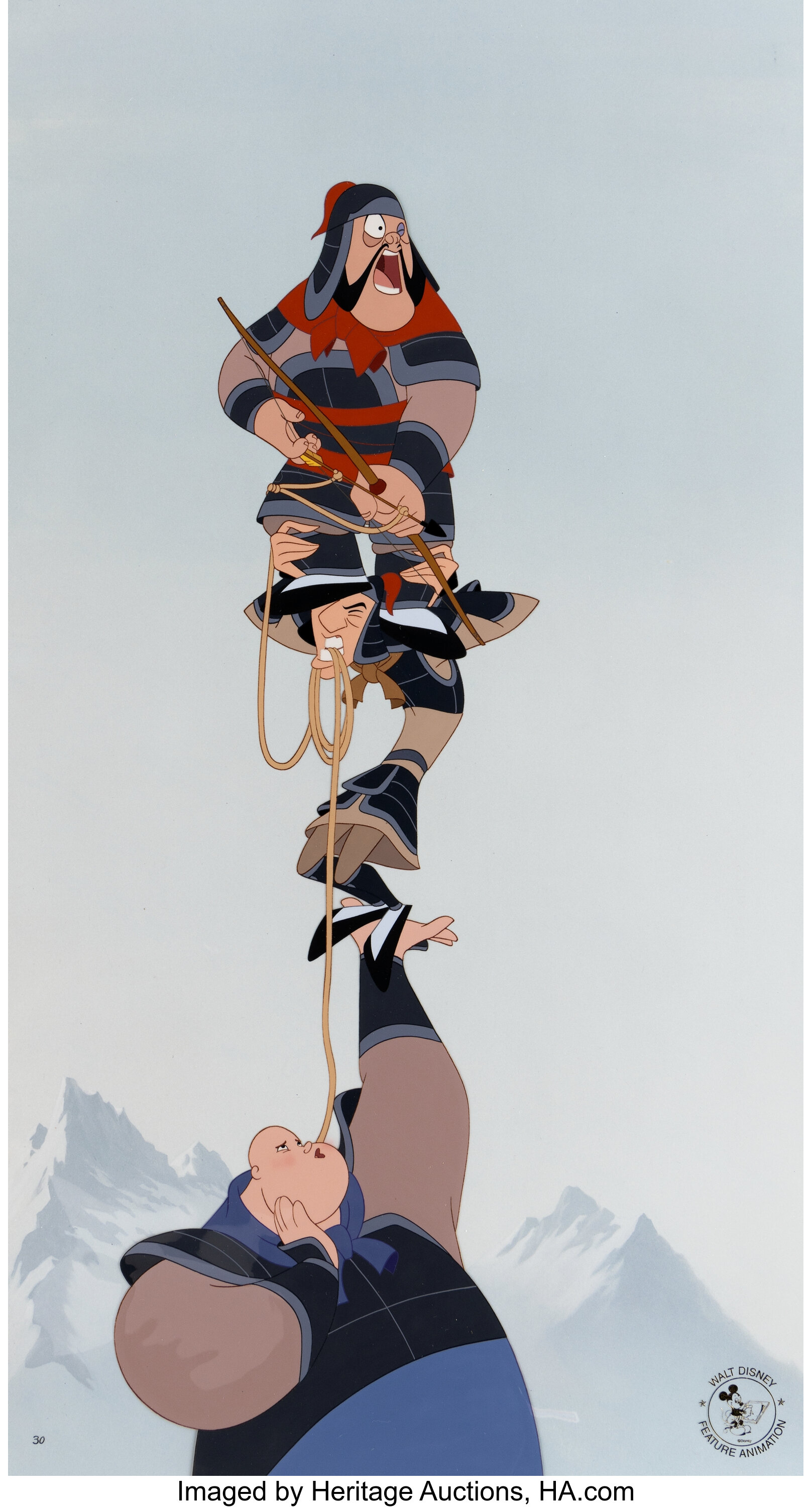 Mulan Yao, Ling, and Chien-Po Employee-Exclusive 14" x 24.25" | Lot ...