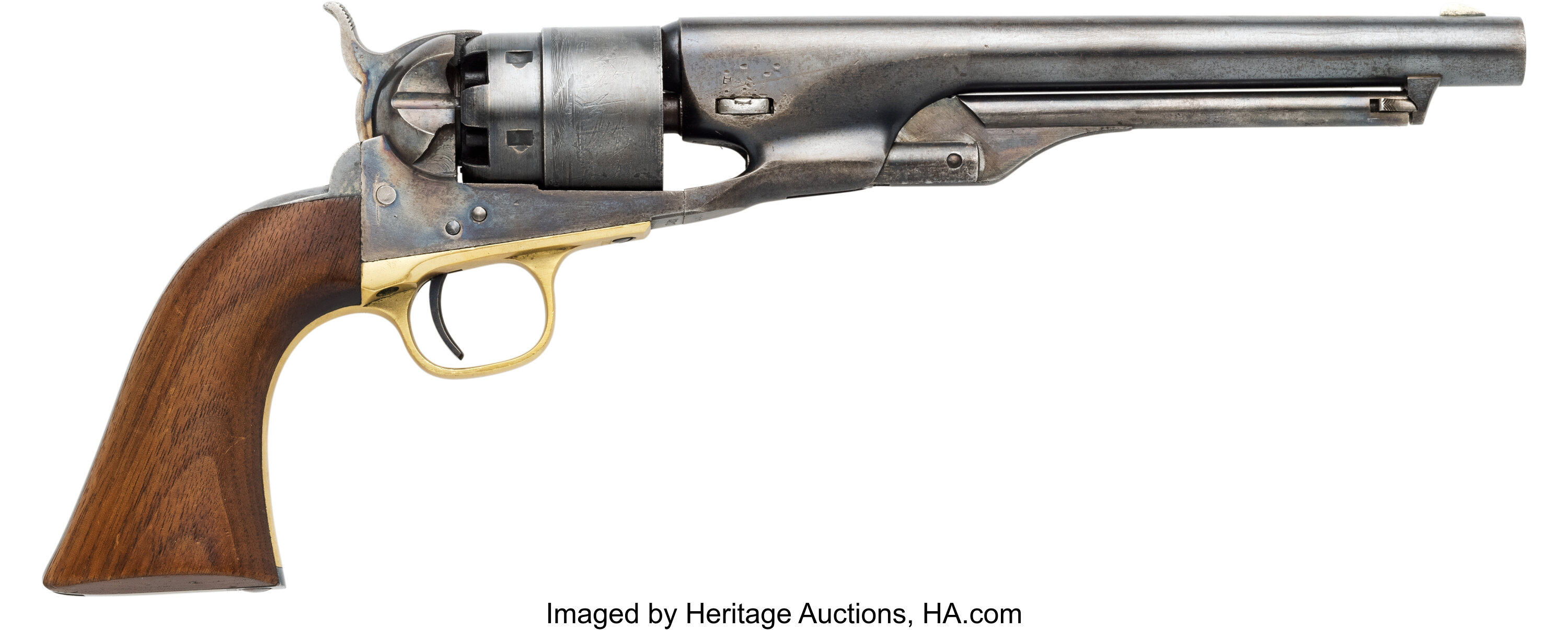 U.S. Martially Marked Colt 1860 Army Model Percussion Revolver.. | Lot ...