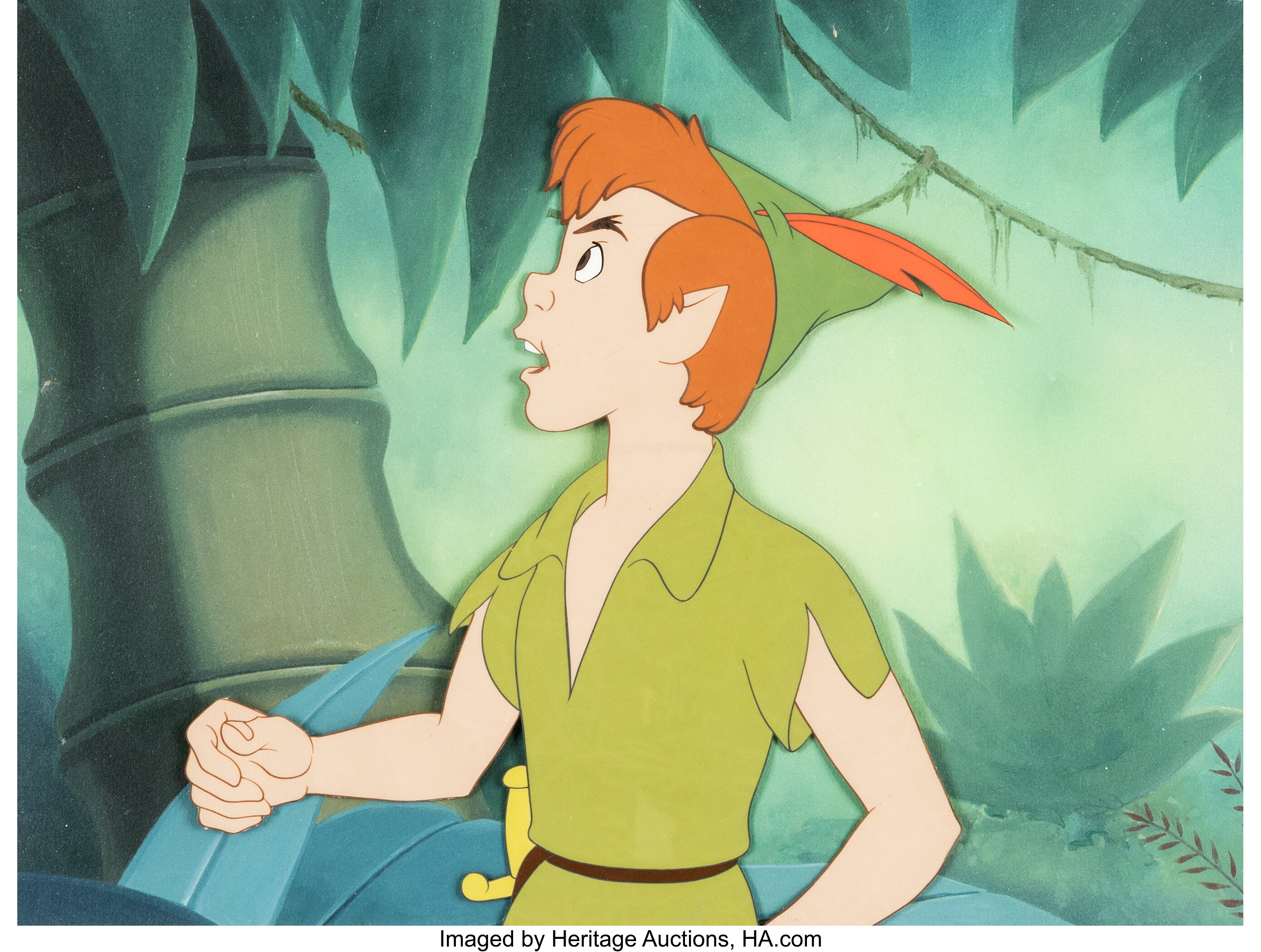 Peter Pan Production Cel (Walt Disney, 1953).... Animation Art | Lot ...