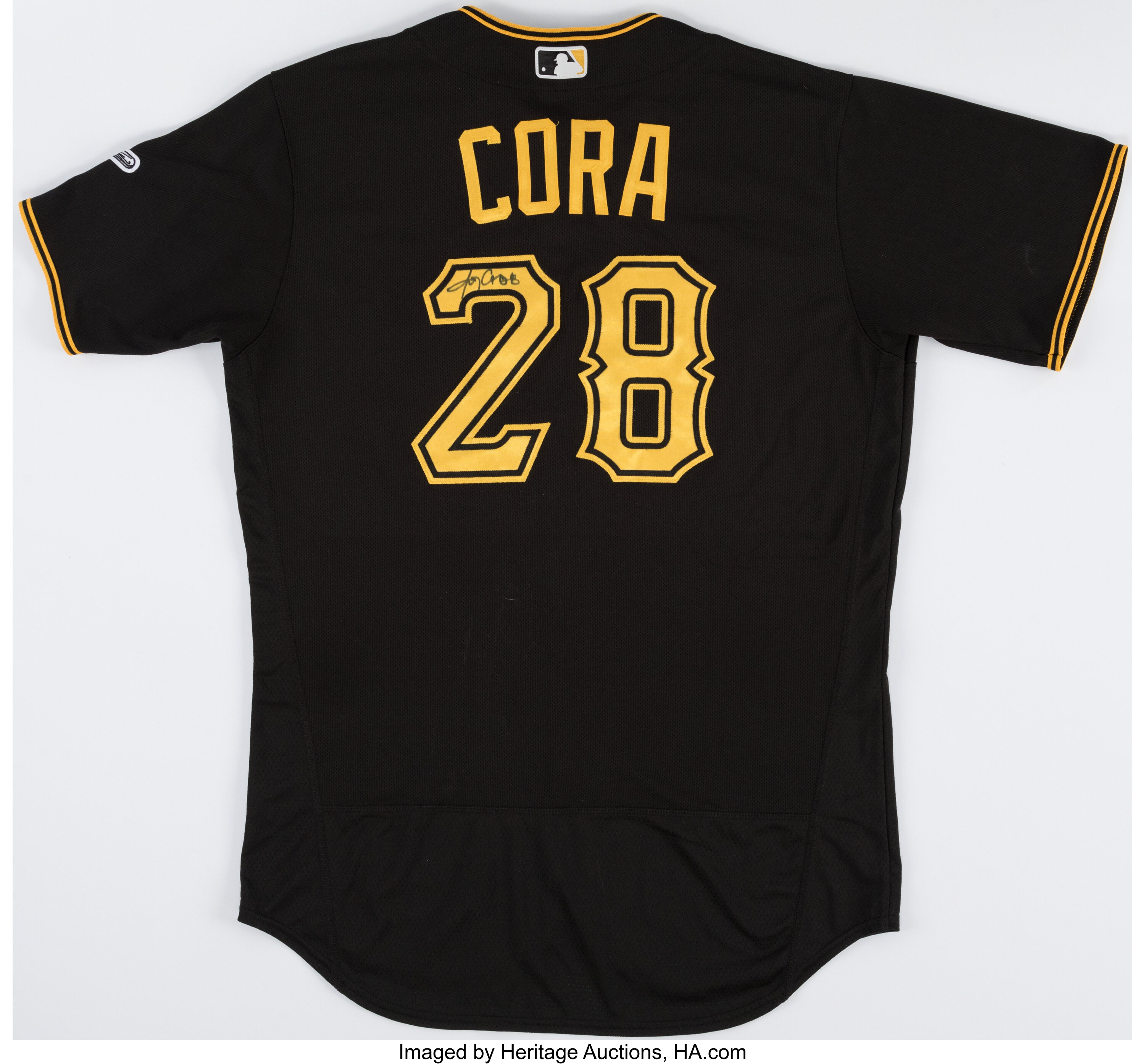 2021 Joey Cora Game Worn & Signed Pittsburgh Pirates Jersey--MLB | Lot ...