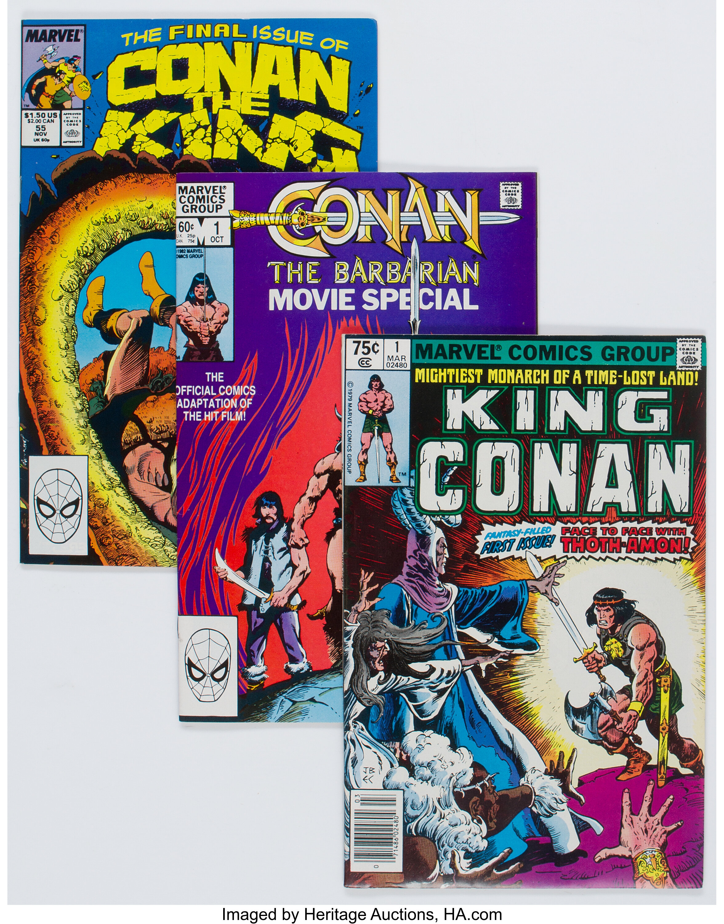 Conan-Related Group of 64 (Marvel, 1976-89) Condition: Average | Lot ...