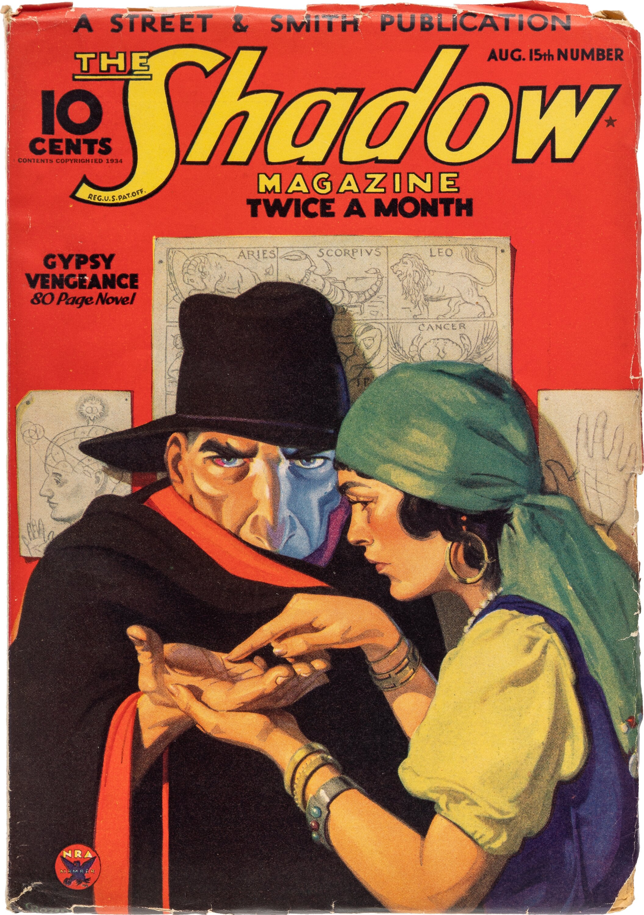 The Shadow - August 15th, 1934 (Street & Smith) Condition: FN ...