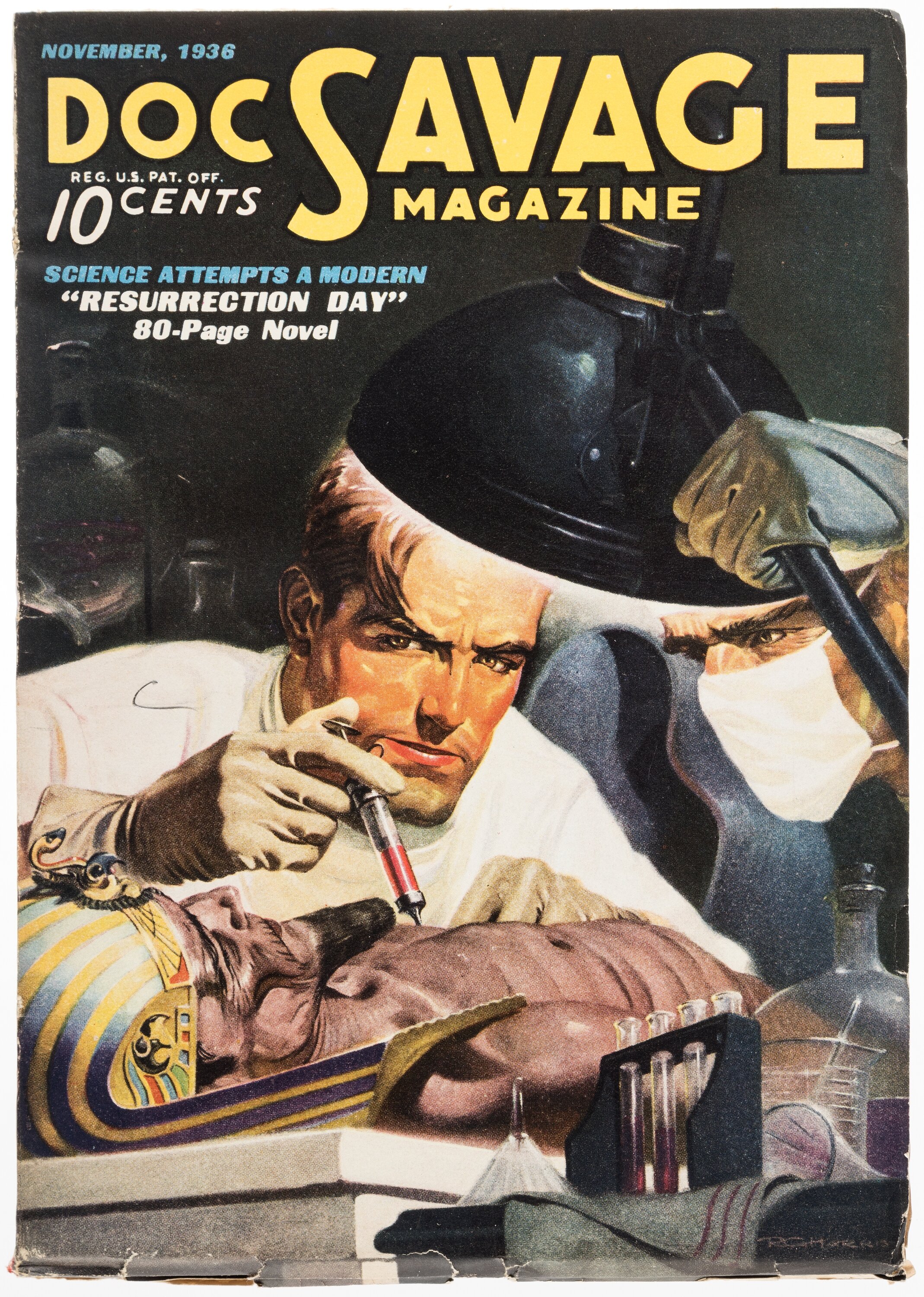 Doc Savage - November 1936 (Street & Smith) Condition: FN+.... | Lot ...