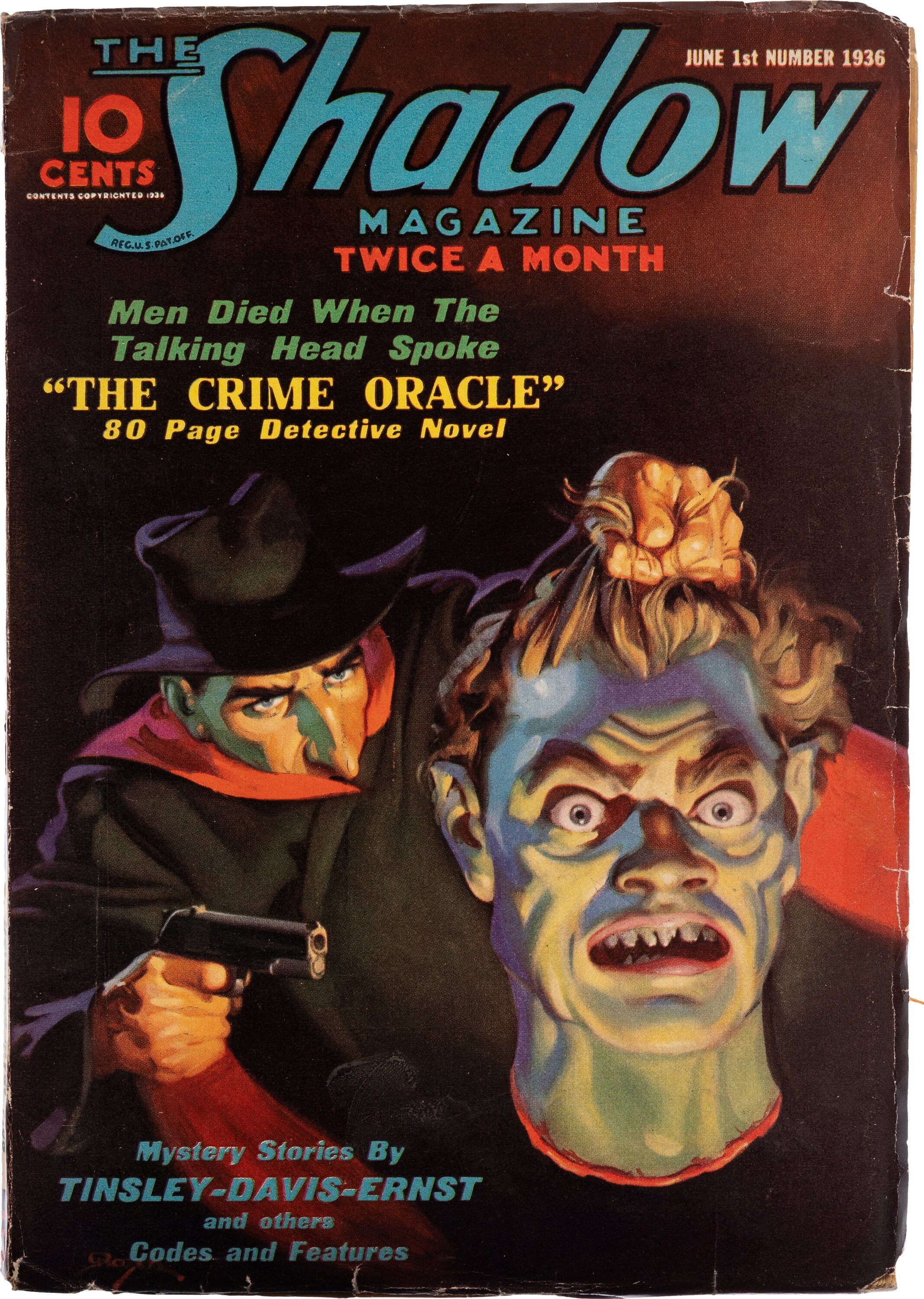 The Shadow - June 1st, 1936 (Street & Smith) Condition: VG/FN.... | Lot ...
