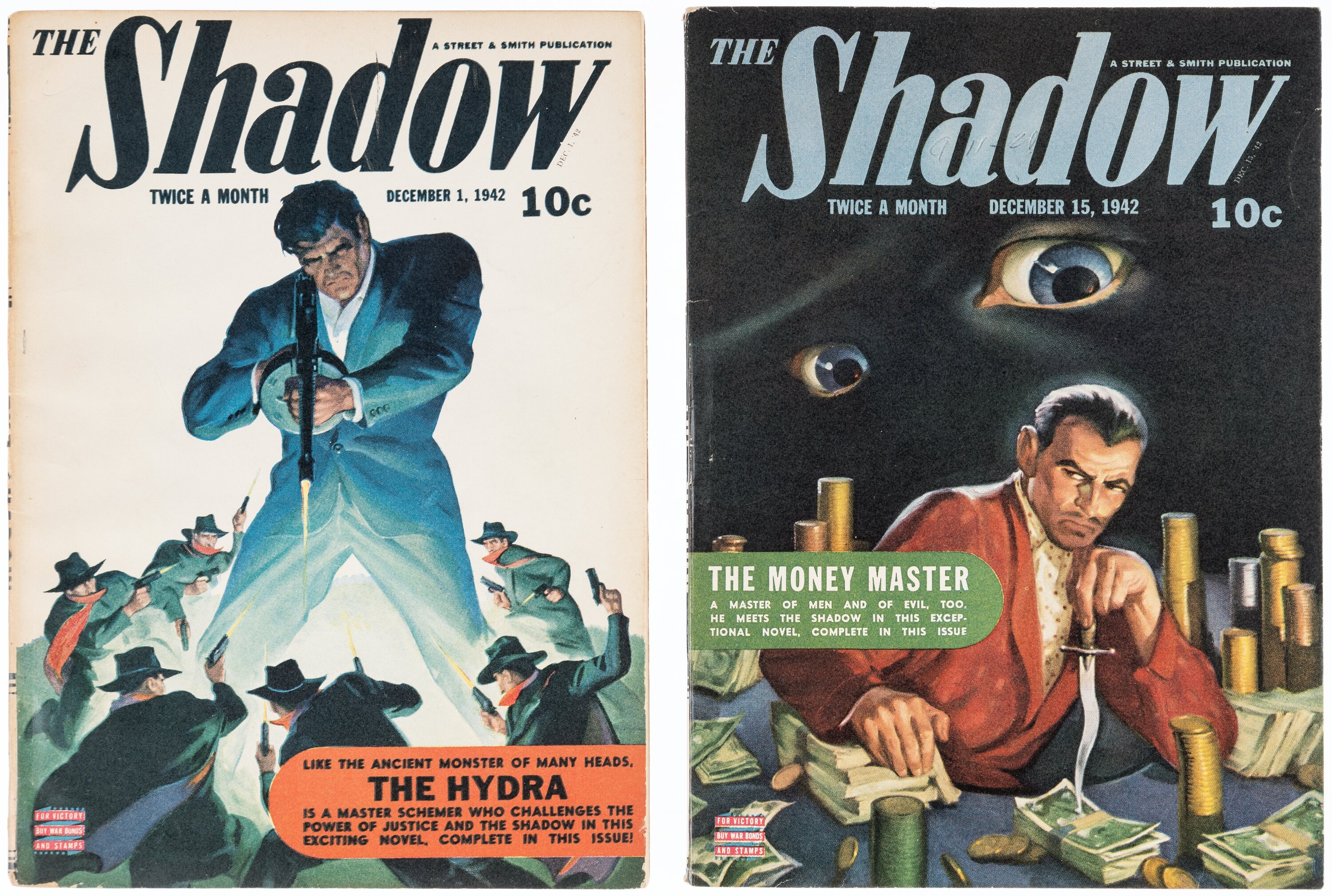 The Shadow Group of 2 (Street & Smith, 1942) Condition: Average | Lot ...
