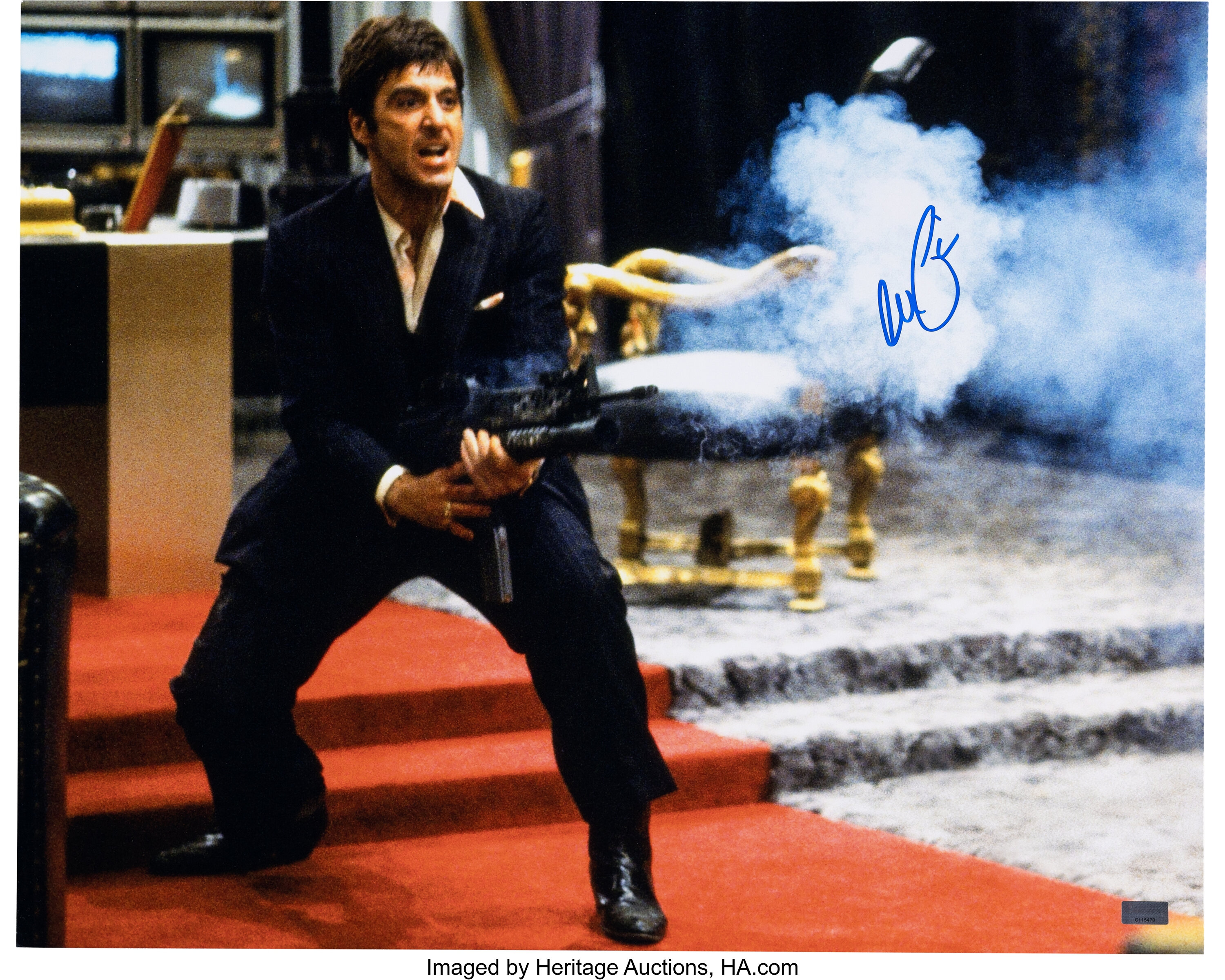 Scarface (Universal, 1983), Al Pacino "Tony Montana" Signed | Lot #5155 ...