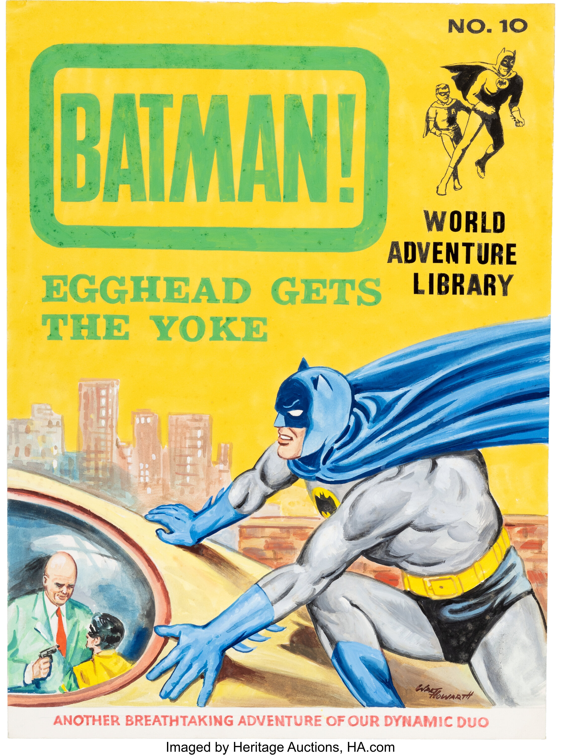 Batman World Adventure Library #10 Original Artwork (Walt Howarth ...