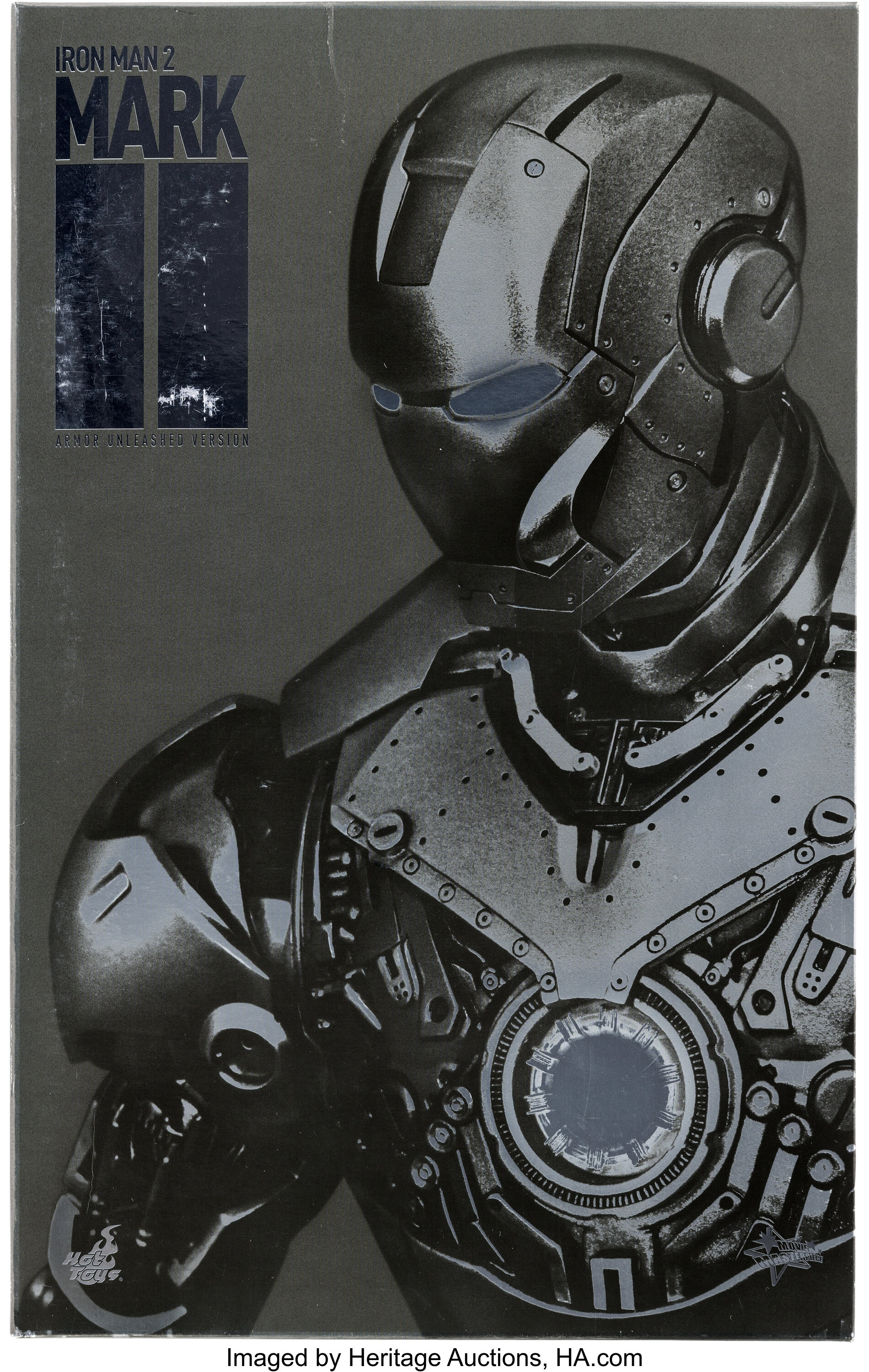 Iron Man 2 Iron Man Mark II (Armor Unleashed Version) 1:6 Scale | Lot ...