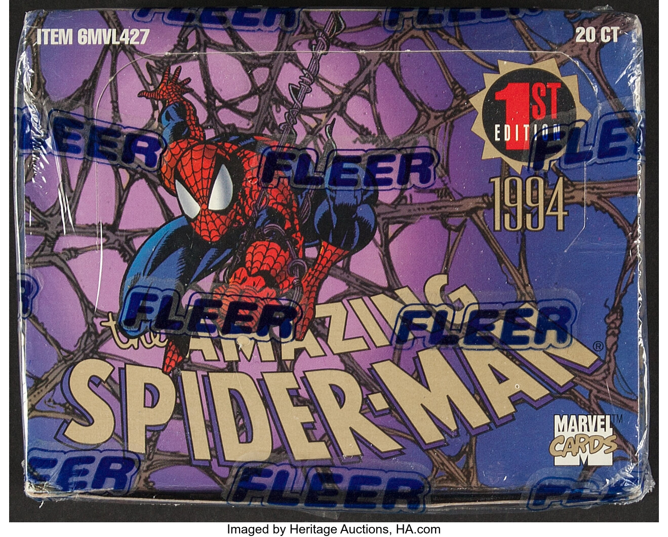 1994 Fleer The Amazing Spider-Man 1st Edition Unopened Box With 20 ...