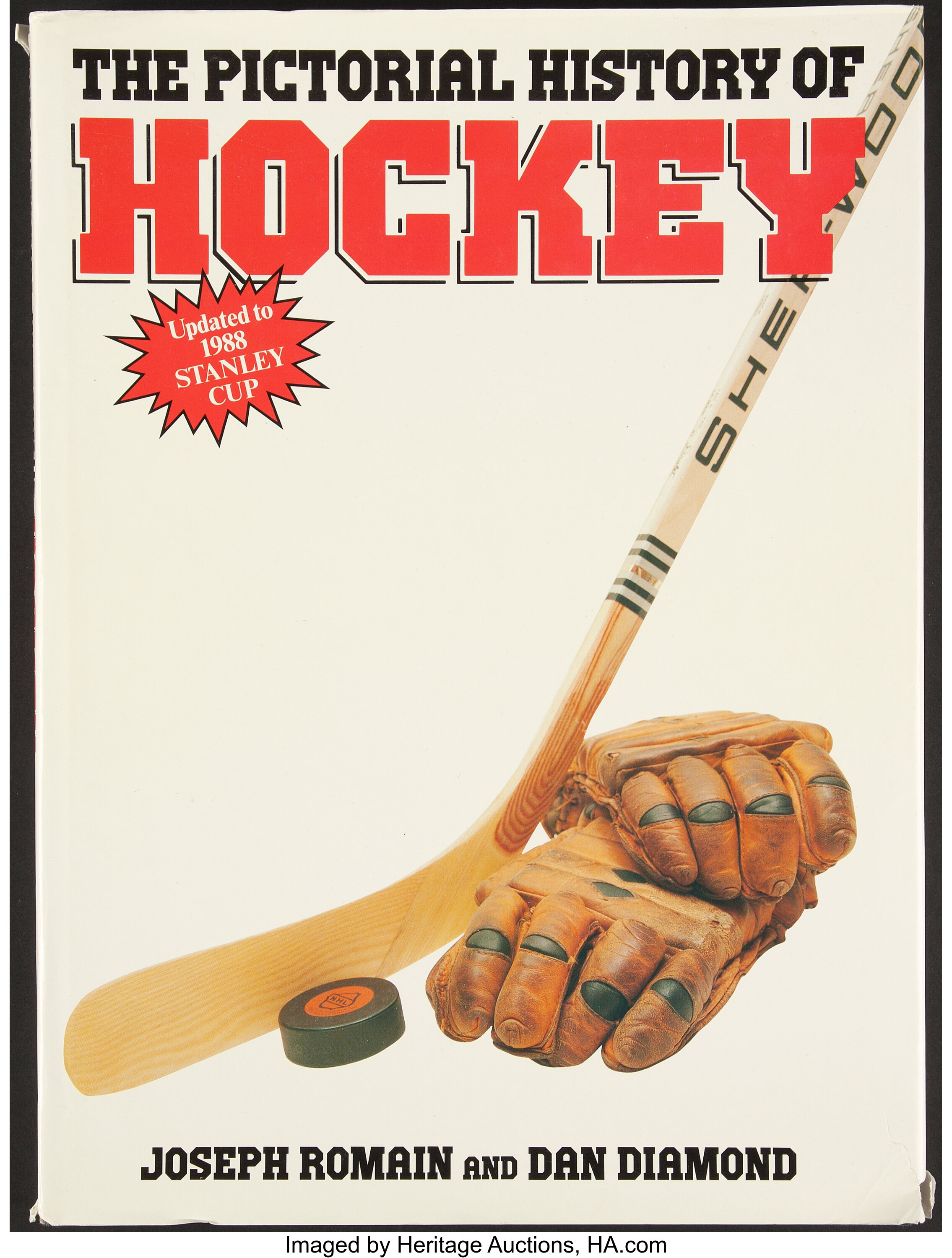 1988 Multi-Signed Pictorial History of Hockey Book. ... Hockey | Lot ...