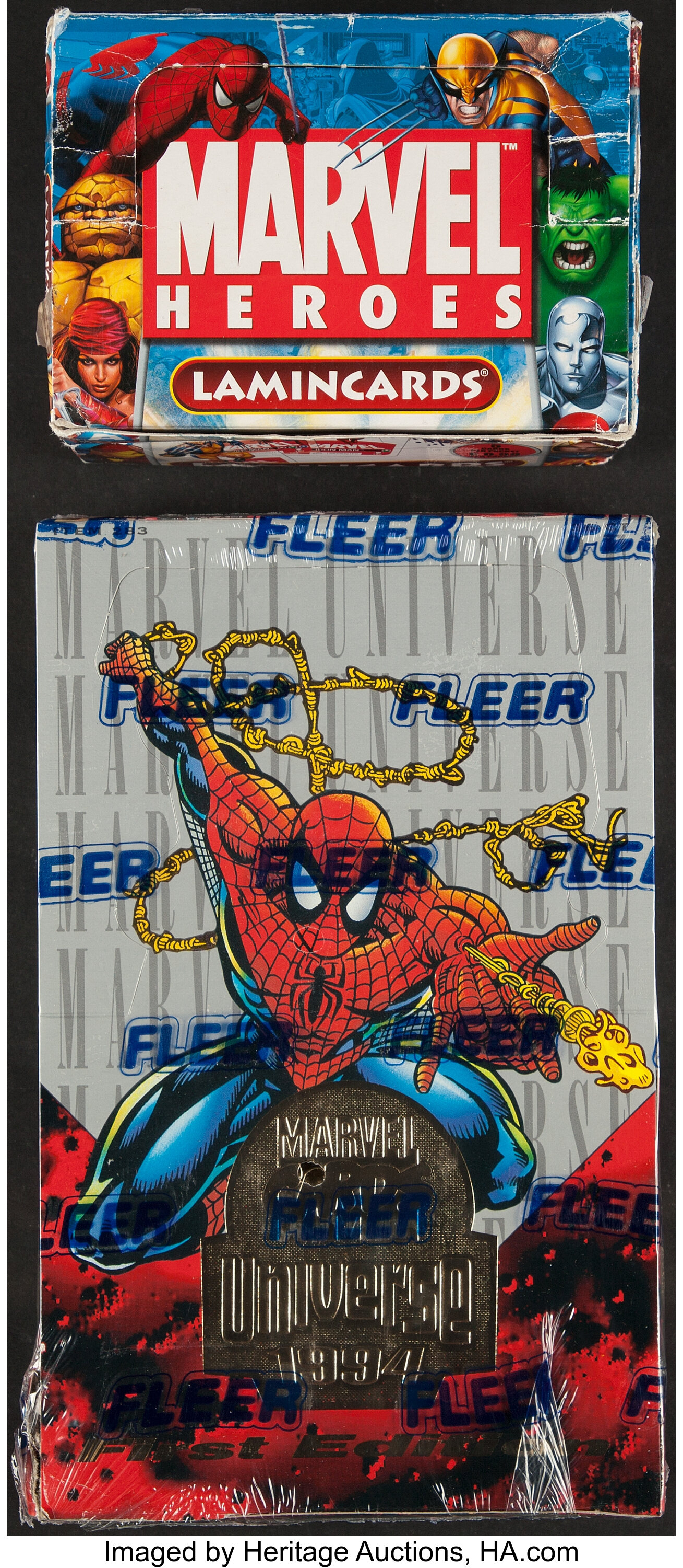 1994 Fleer Marvel Universe & 2008 Edibas Marvel Heroes Lamincards | Lot ...
