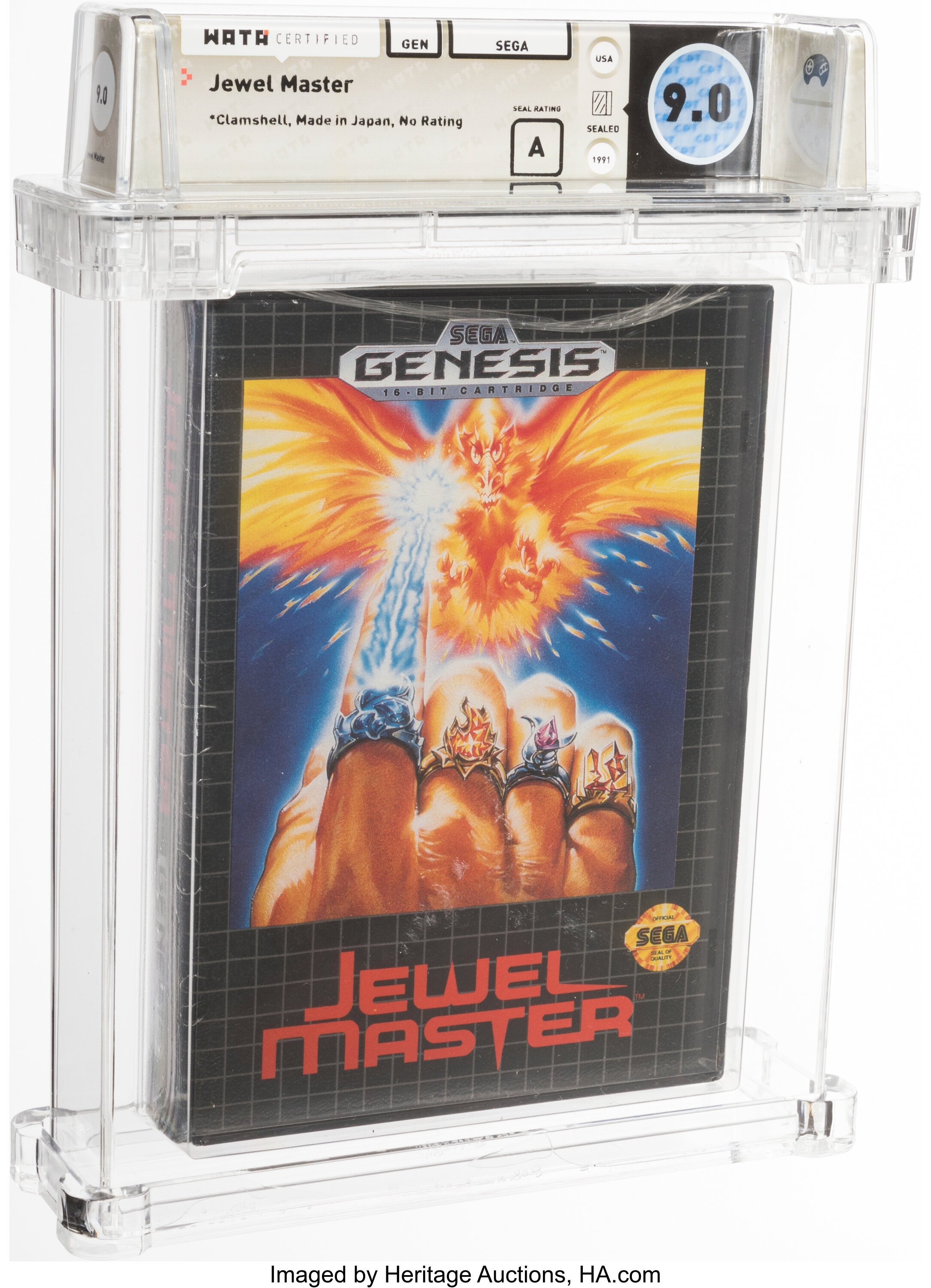Jewel Master - Wata 9.0 A Sealed, Genesis Sega 1991 USA.... Video | Lot ...