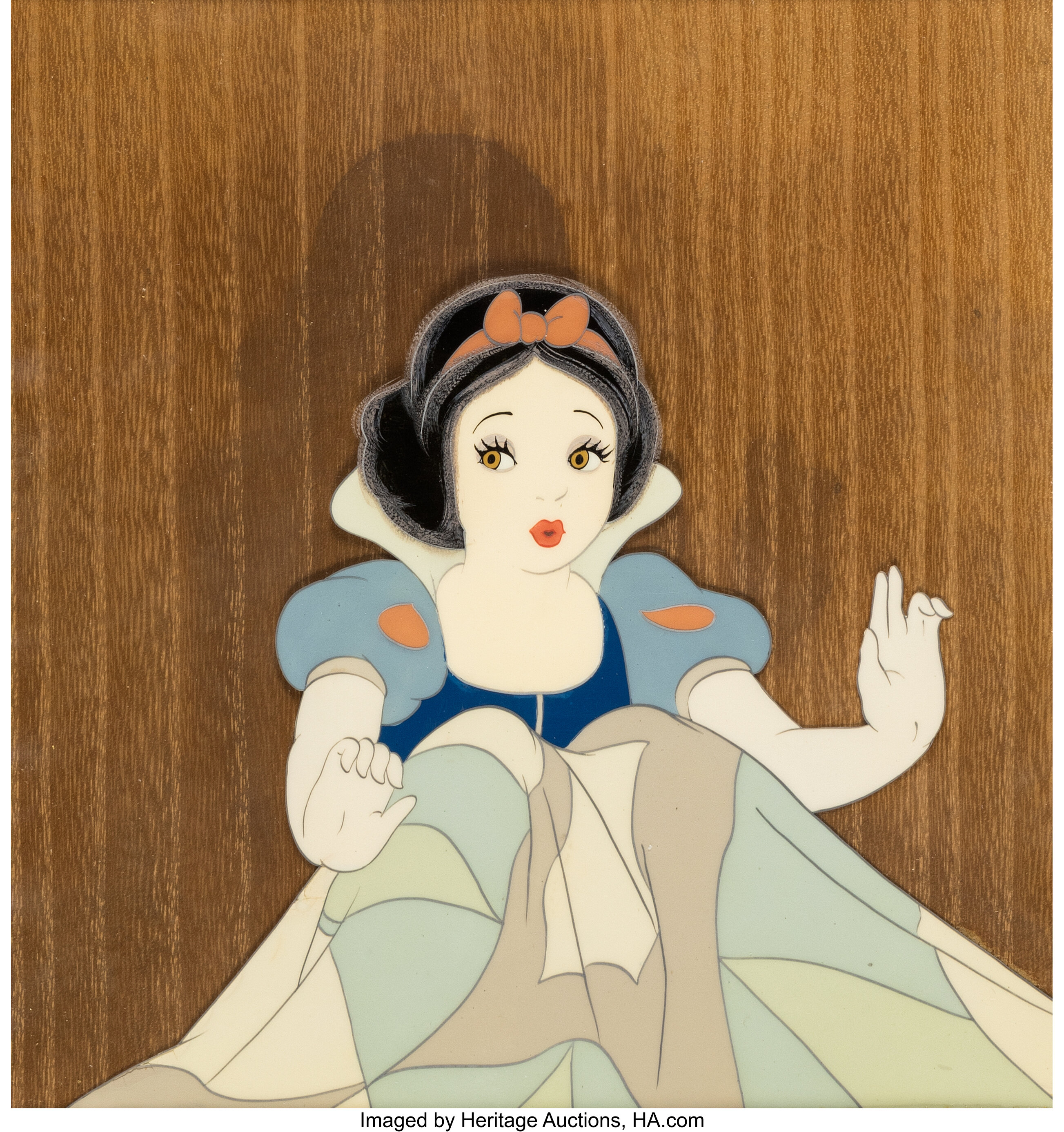 Snow White and the Seven Dwarfs Snow White Production Cel | Lot #17164 ...