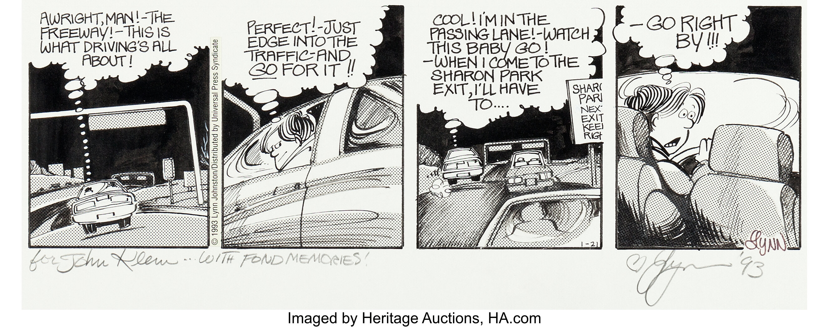 Lynn Johnston For Better or Worse Daily Comic Strip Original Art | Lot ...