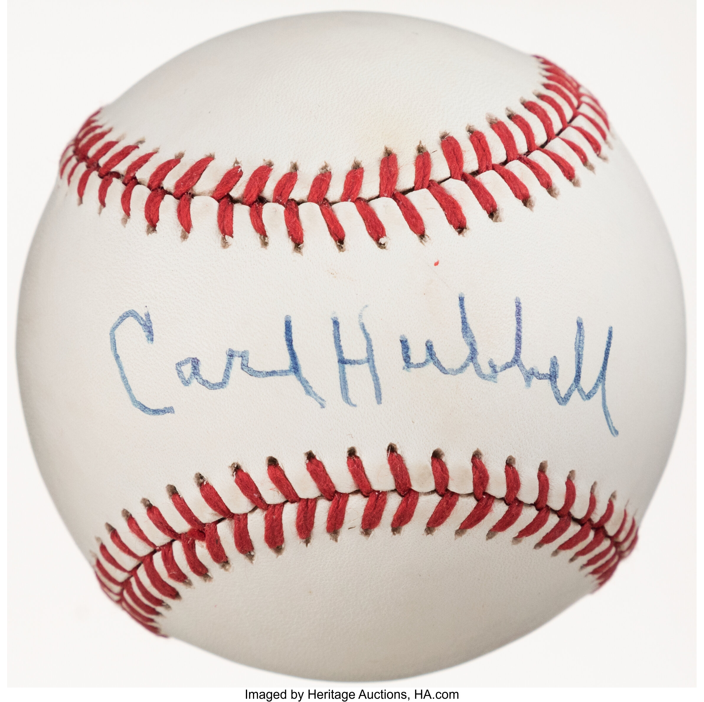 Carl Hubbell Single Signed Baseball, JSA. ... Baseball Collectibles ...