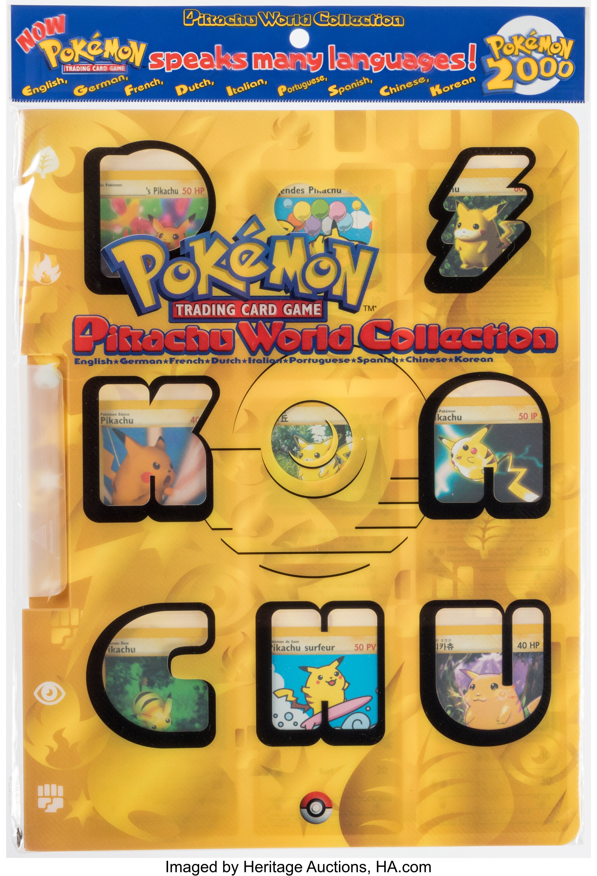 Pokémon Pikachu World Collection Sealed Booklet (Wizards of the | Lot ...