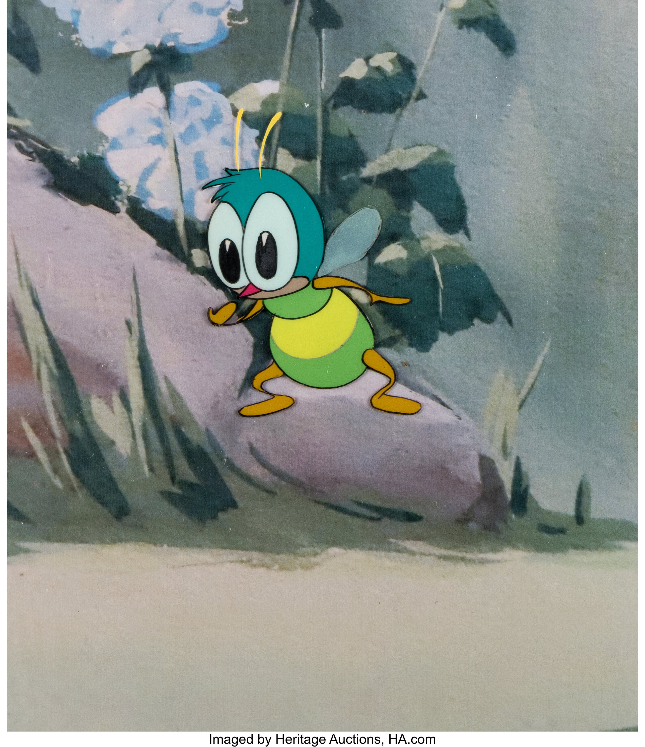 Melody Time "Bumble Boogie" Bumble Production Cel (Walt Disney, | Lot ...