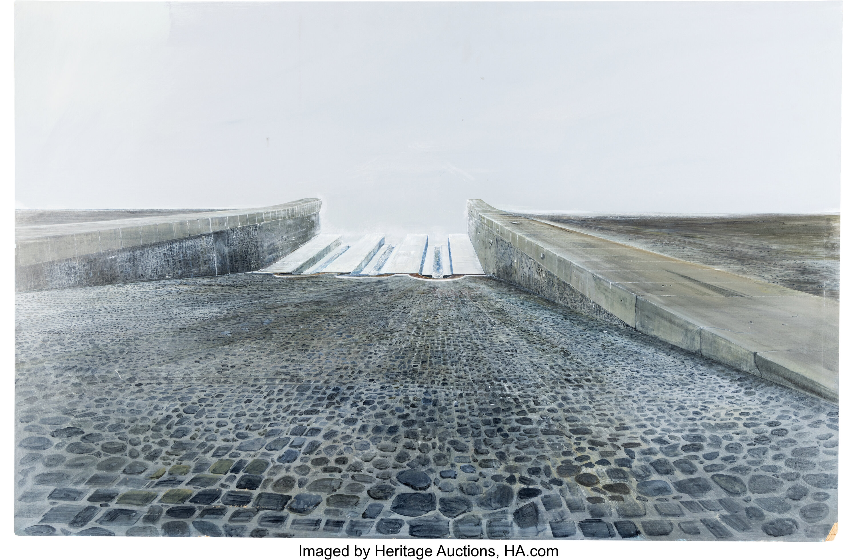 The League of Extraordinary Gentlemen Original 49" Matte Painting | Lot ...