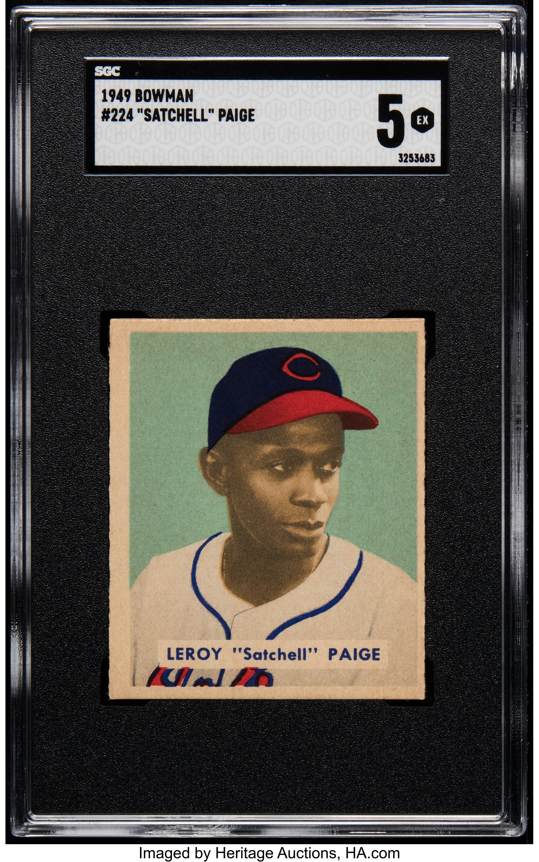 1949 Bowman Satchell Paige #224 SGC EX 5.... Baseball Cards Singles ...