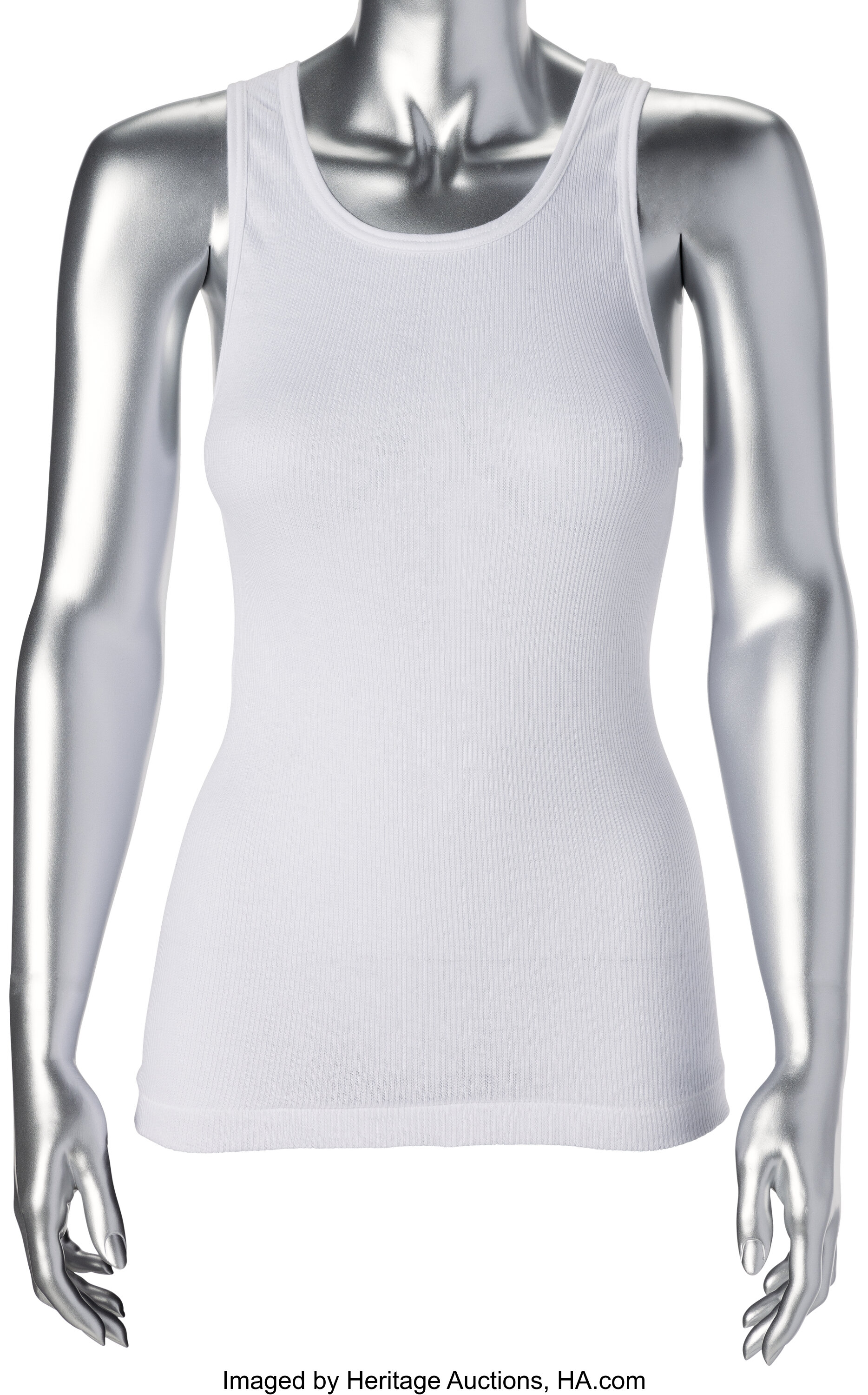 Linda Hamilton "Sarah Connor" Hero Worn Tank Top from Terminator 2 ...