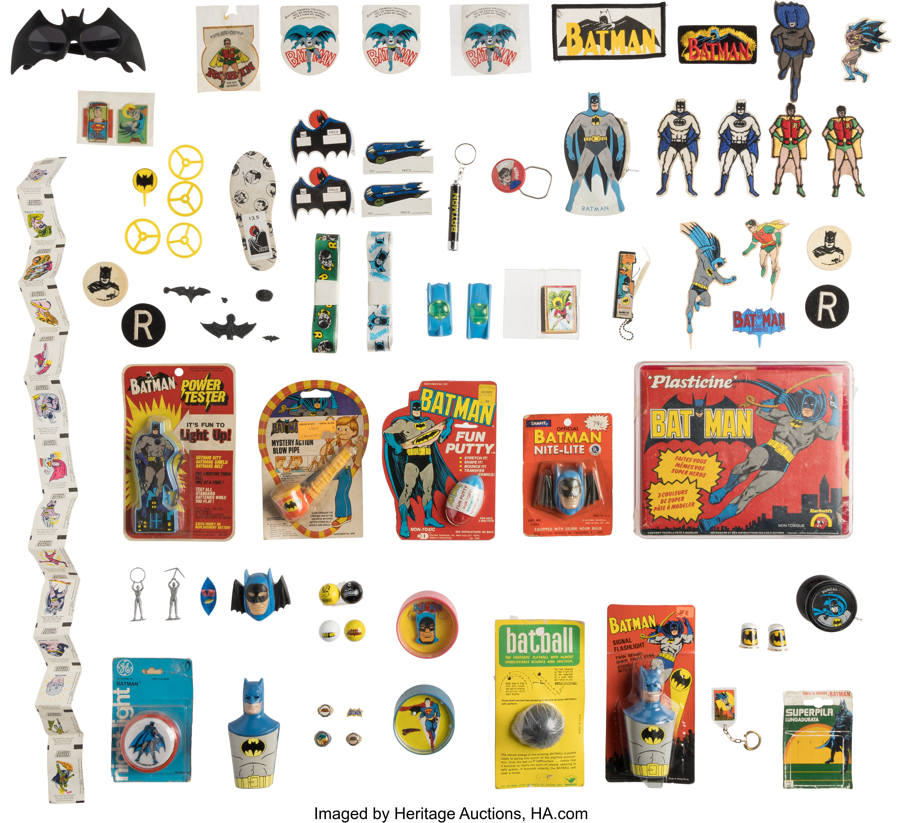 Batman Miscellaneous Small Item Lot.... Movie/TV Memorabilia Toys | Lot ...