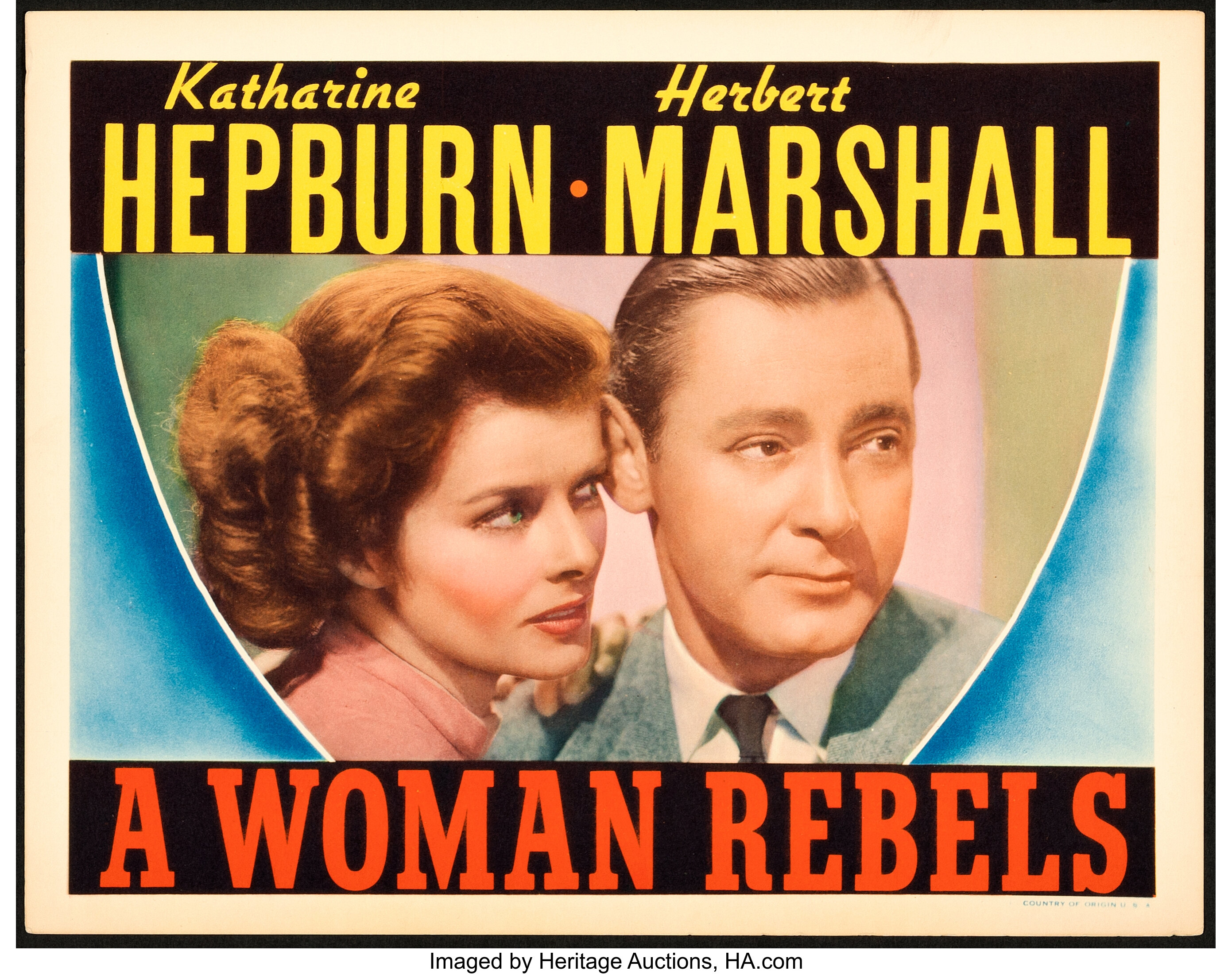 A Woman Rebels (RKO, 1936). Very Fine+. Lobby Card (11" X 14").. | Lot ...