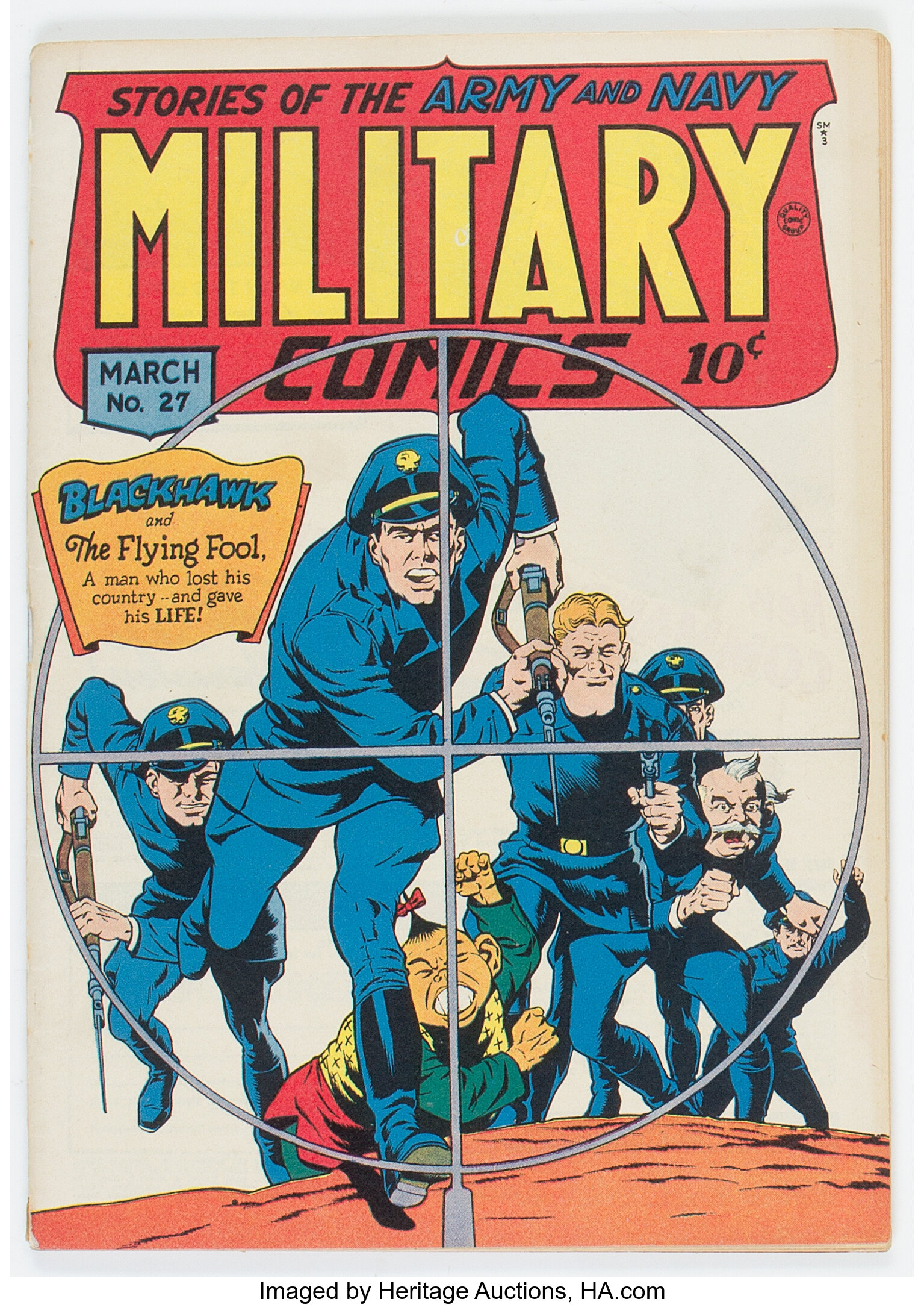 How Much Is Military Comics #27 Worth? Browse Comic Prices | Heritage ...