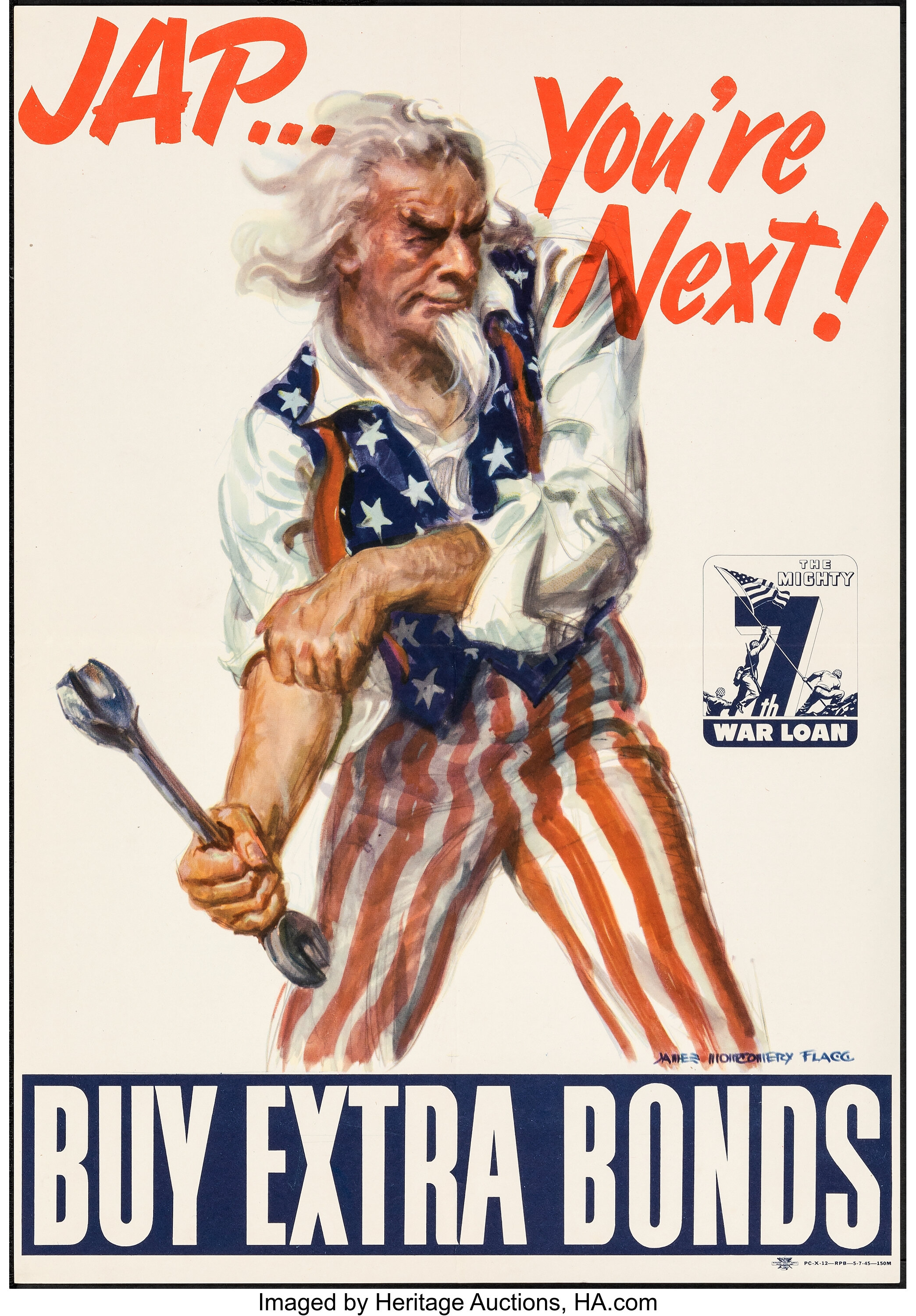 World War II Propaganda (U.S. Government Printing Office, 1945). | Lot ...
