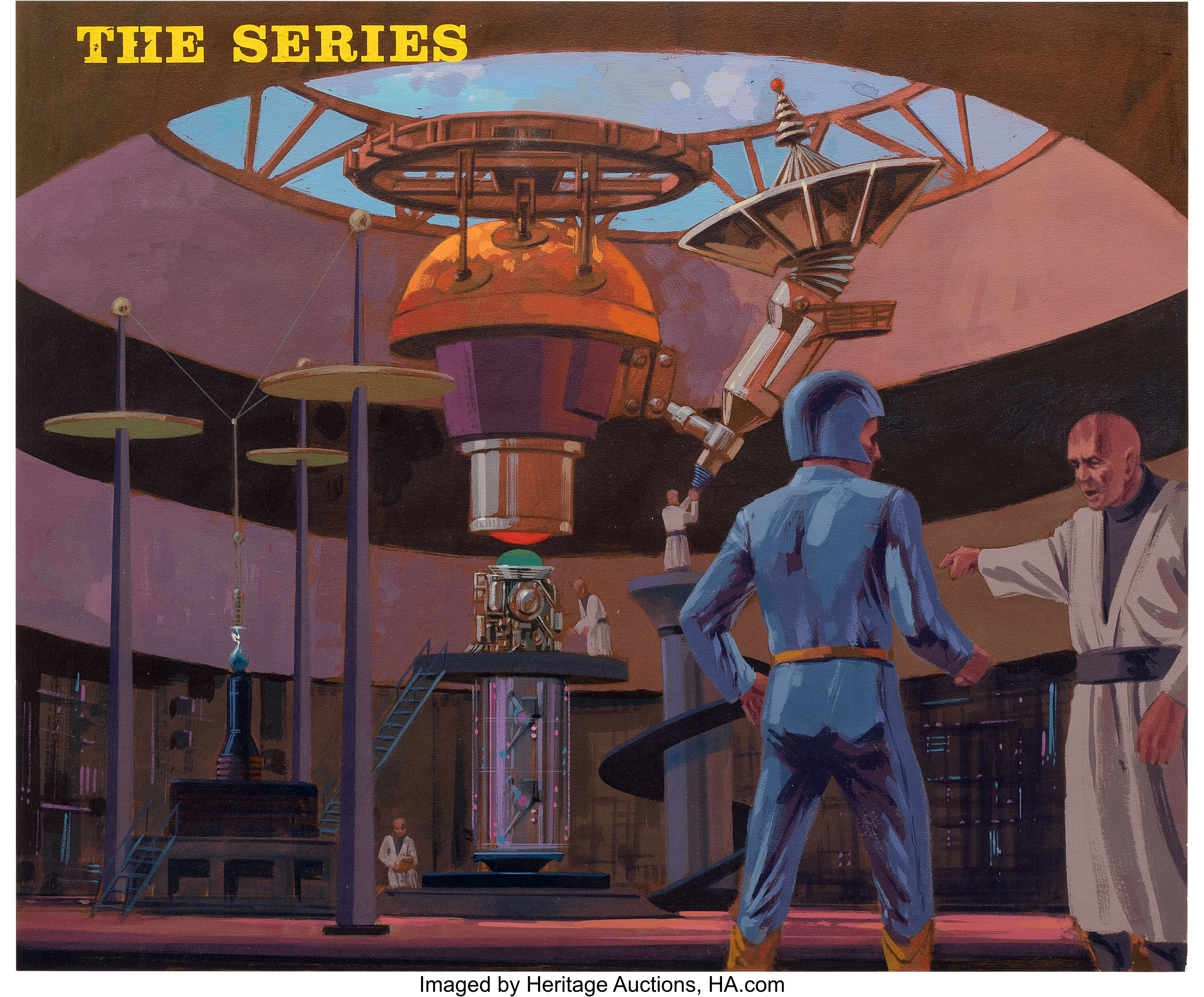 Original Concept Artwork "The Series" from The Man from the 25th | Lot ...