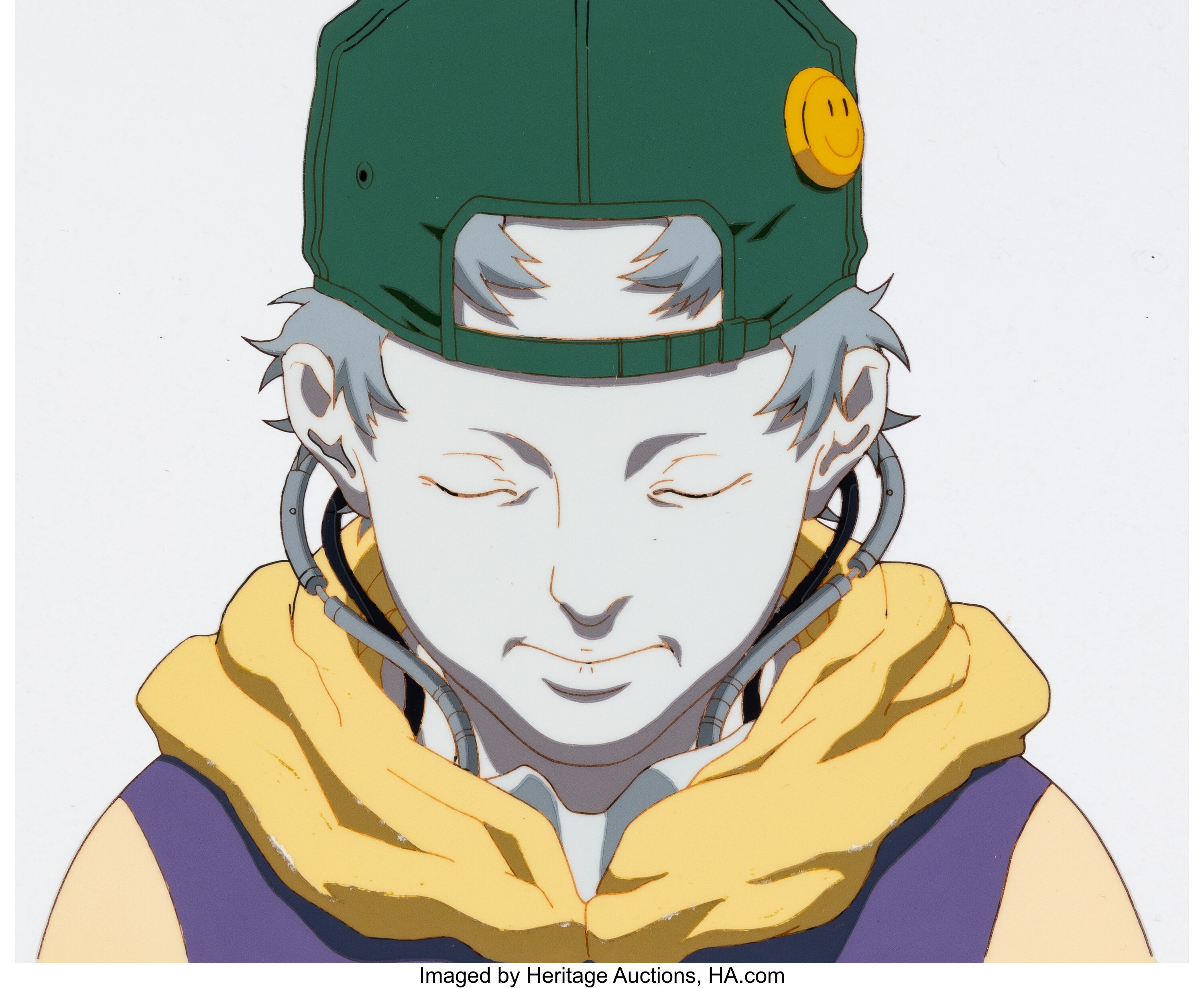 Spriggan Colonel MacDougall Production Cel and Animation Drawing | Lot ...