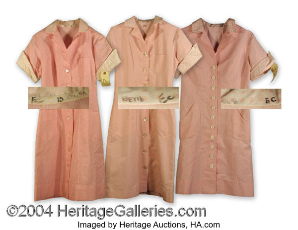 Alice TV Show Screen Worn Uniform Set Autographs | Lot #3 | Heritage ...
