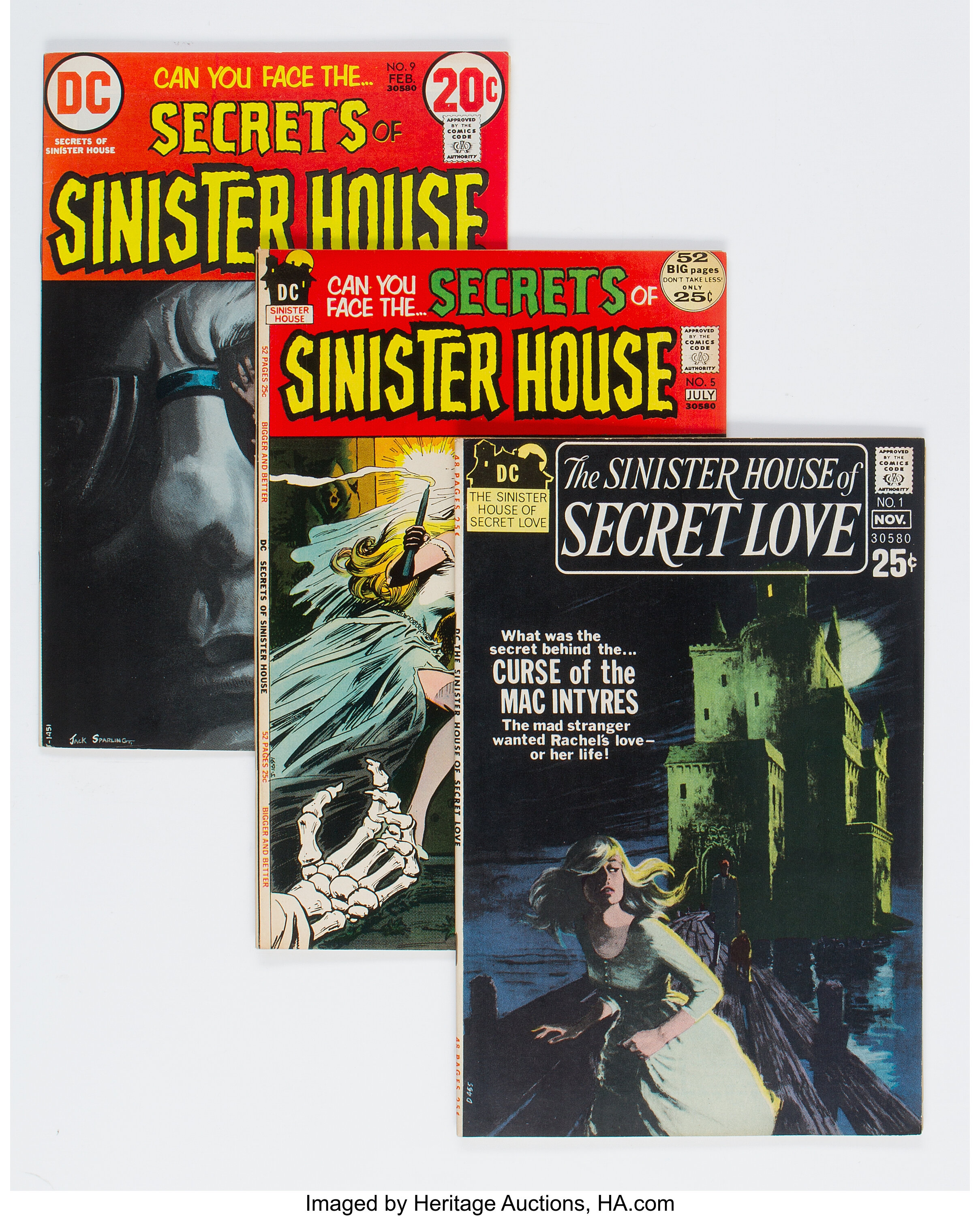 The Sinister House of Secret Love/Secrets of Sinister House Group | Lot ...