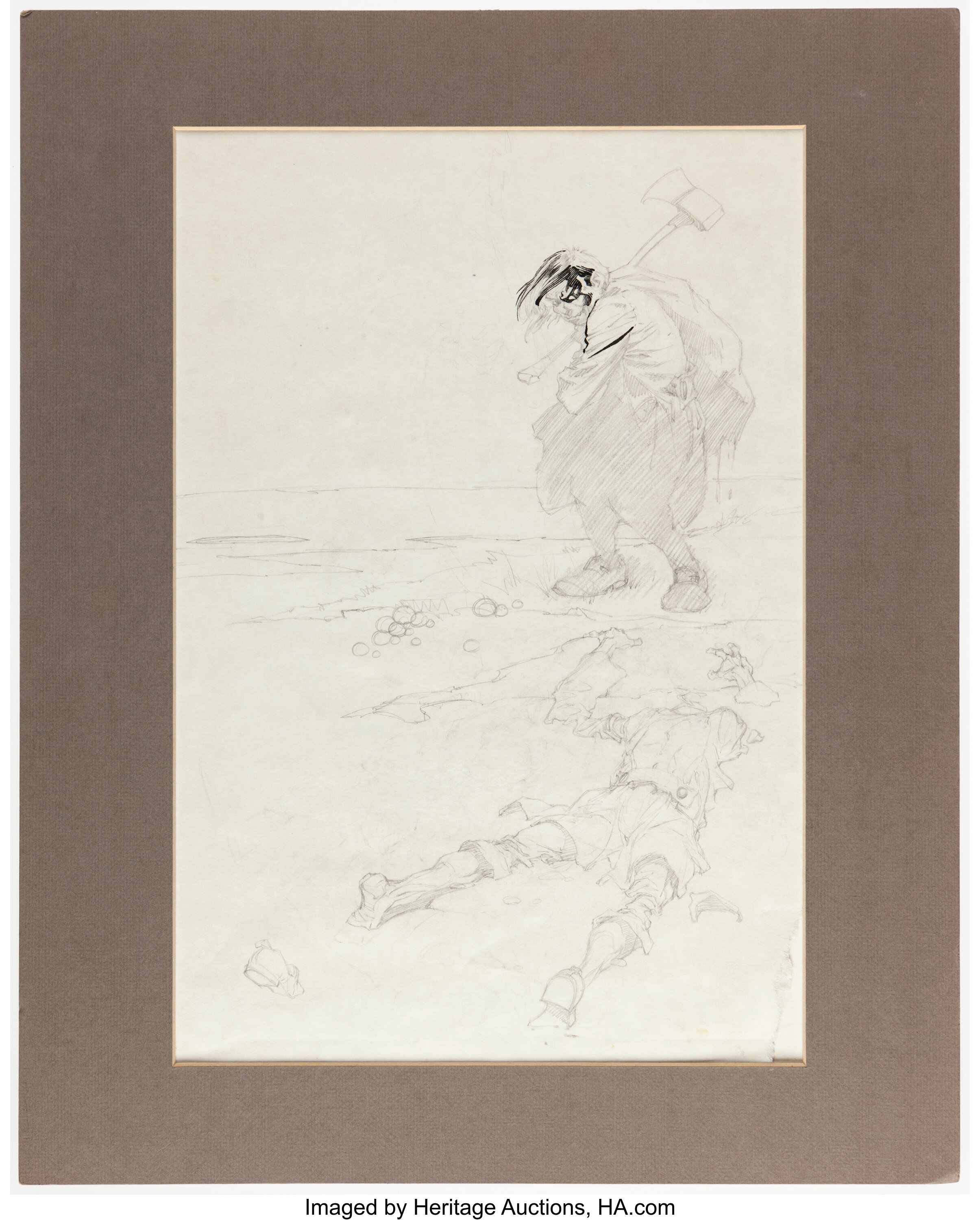 Bernie Wrightson Preliminary Original Art (undated).... Original | Lot ...