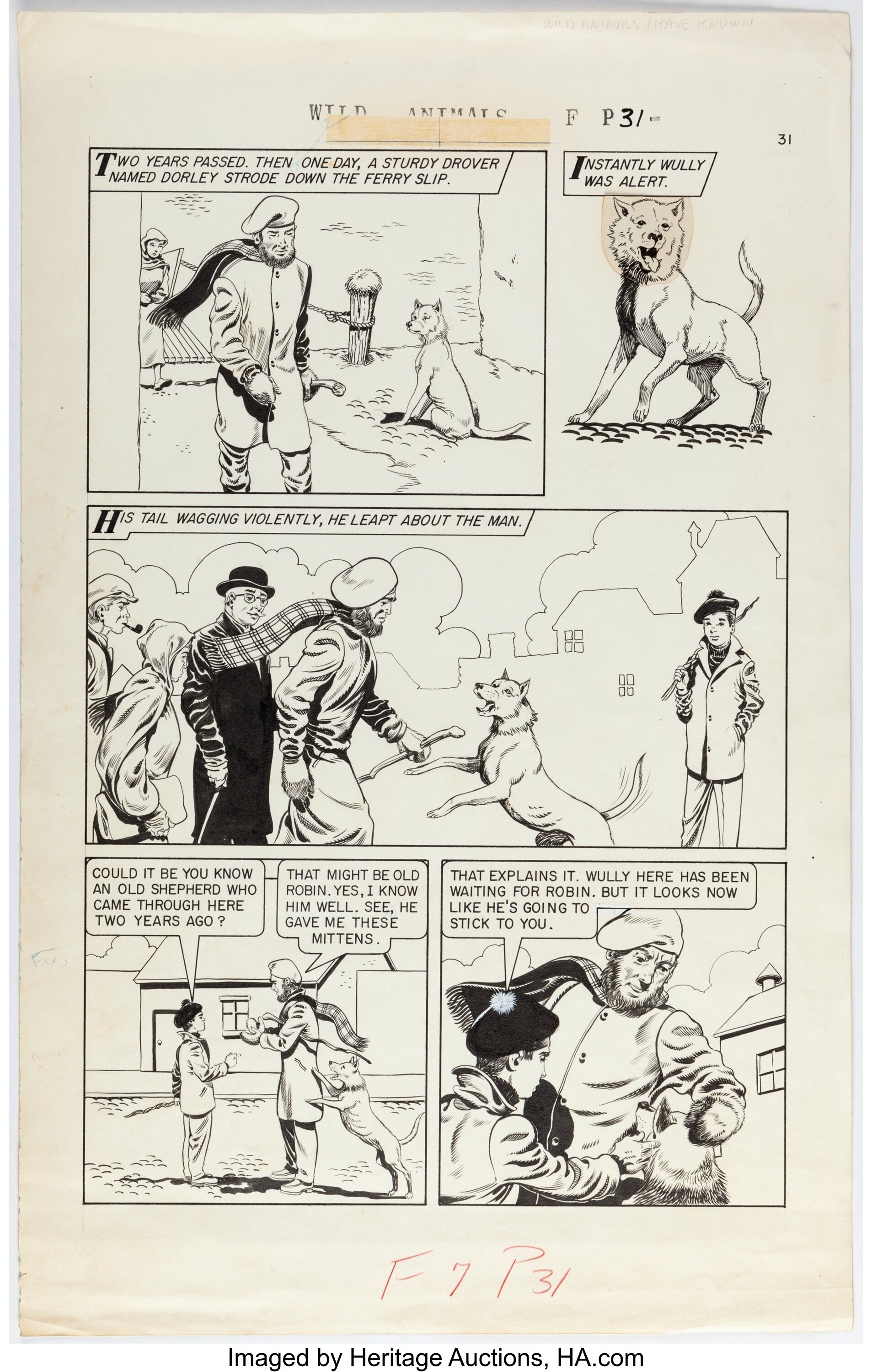 L. B. Cole Classics Illustrated #152 Wild Animals I Have Known | Lot ...