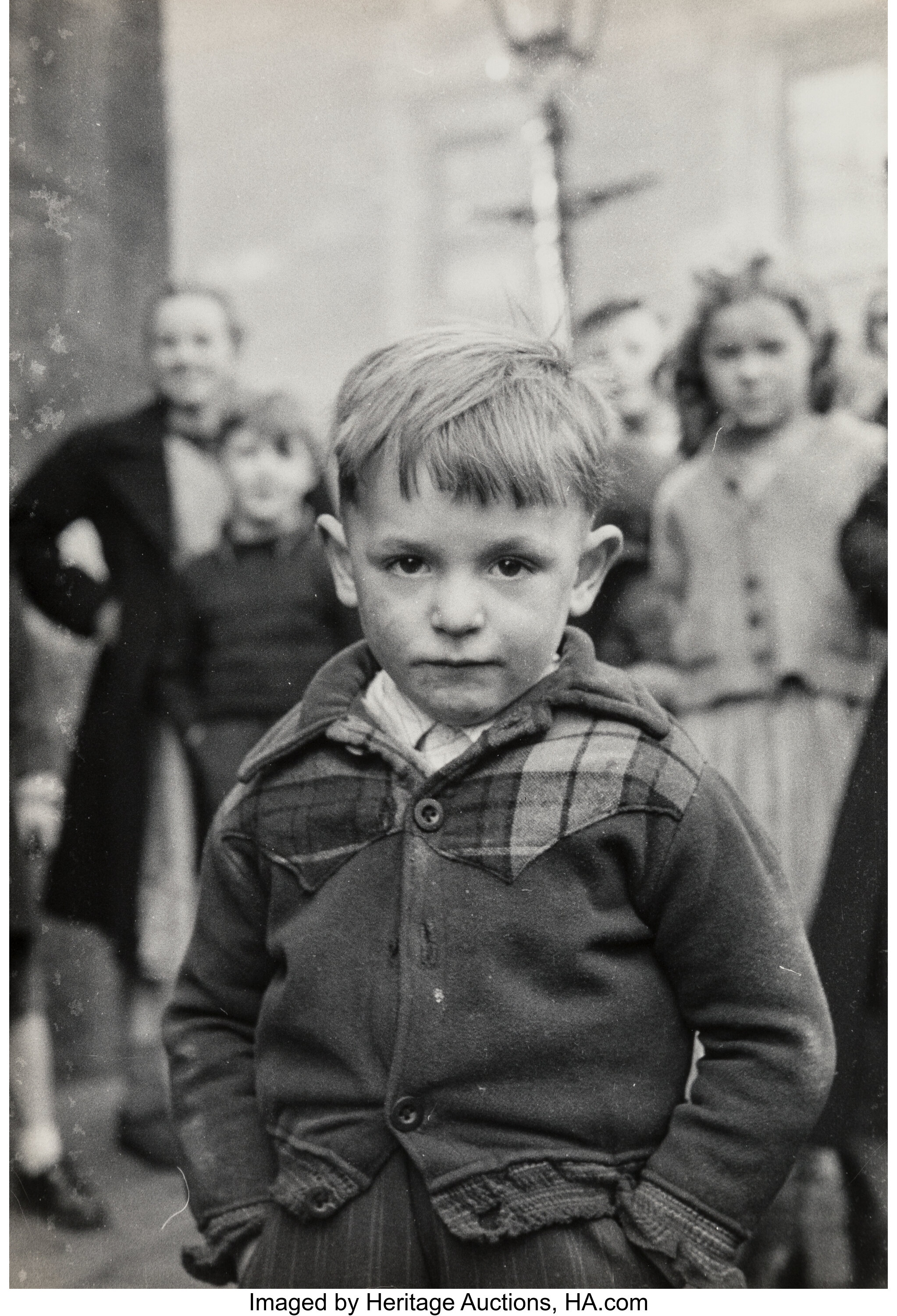 Jacques Lowe (American, 1930-2001). Untitled (Boy in Street), | Lot ...
