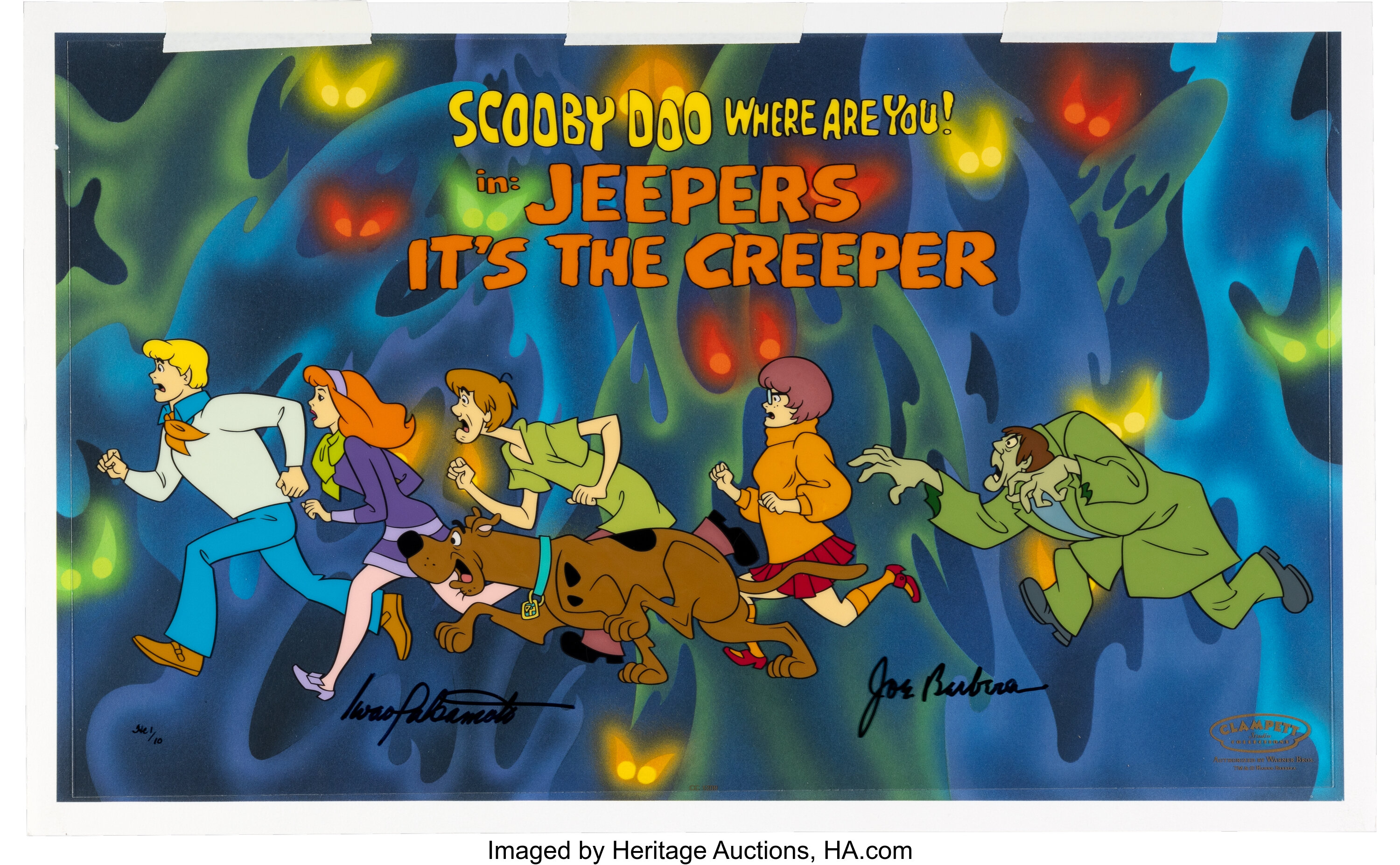Scooby-Doo, Where Are You! "Jeepers, It's the Creeper" | Lot #17155 ...