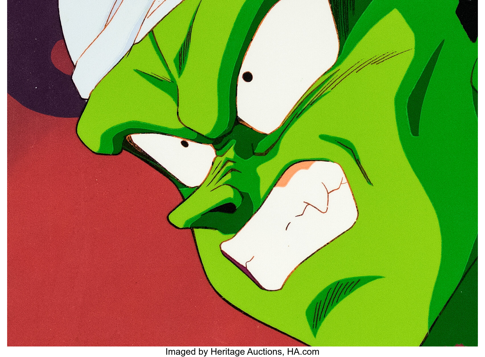 Dragon Ball Z Season 3 Episode #82 Piccolo Production Cel A1 with | Lot ...