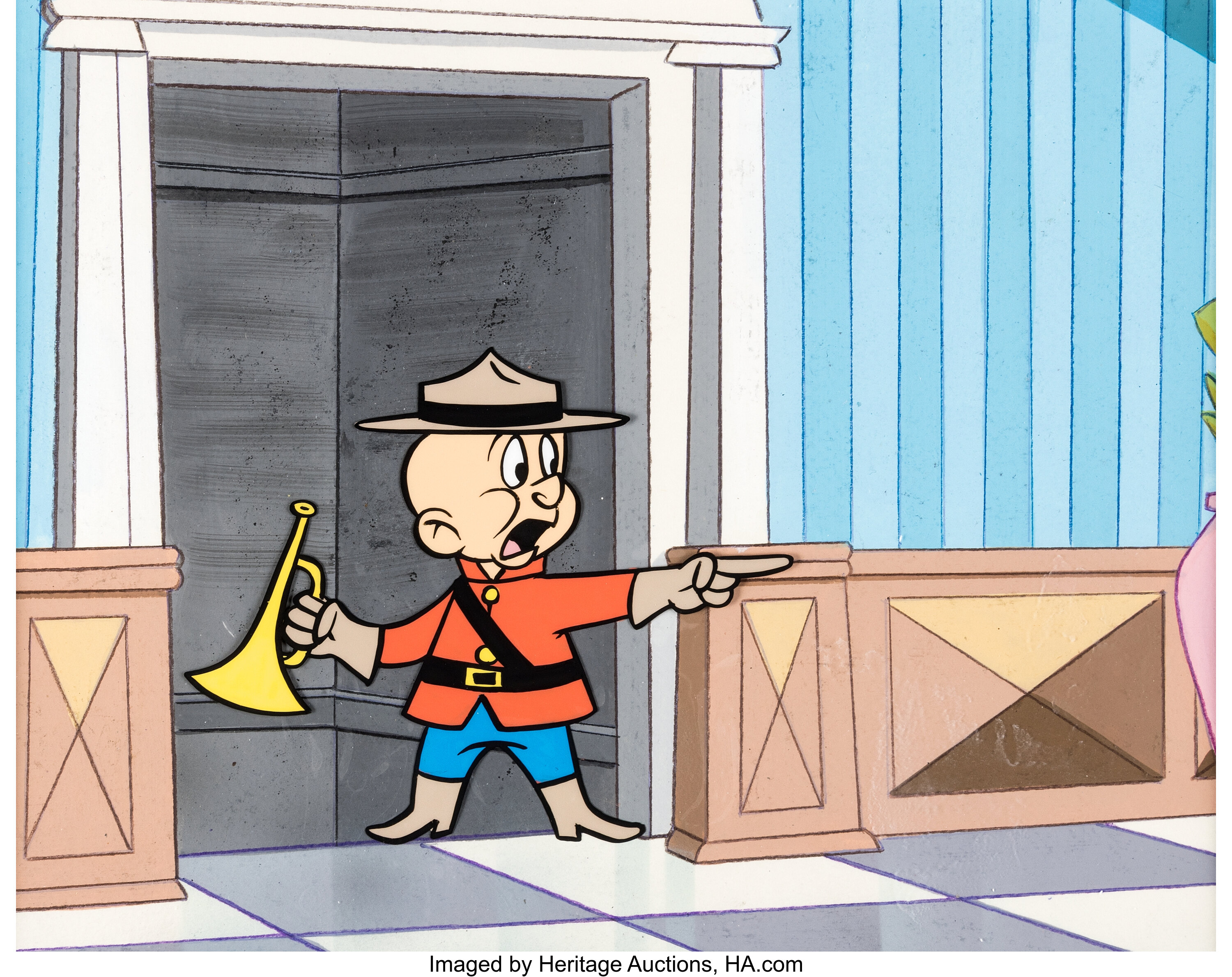 Elmer Fudd Kool-Aid Television Commercial Production Cel with | Lot ...