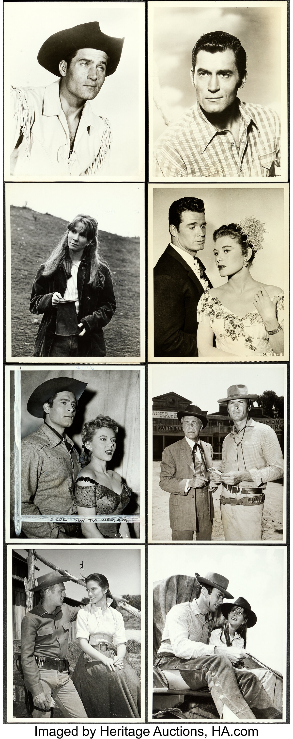 Western Television Lot (Various, c. 1960s). Overall: Fine/Very | Lot ...