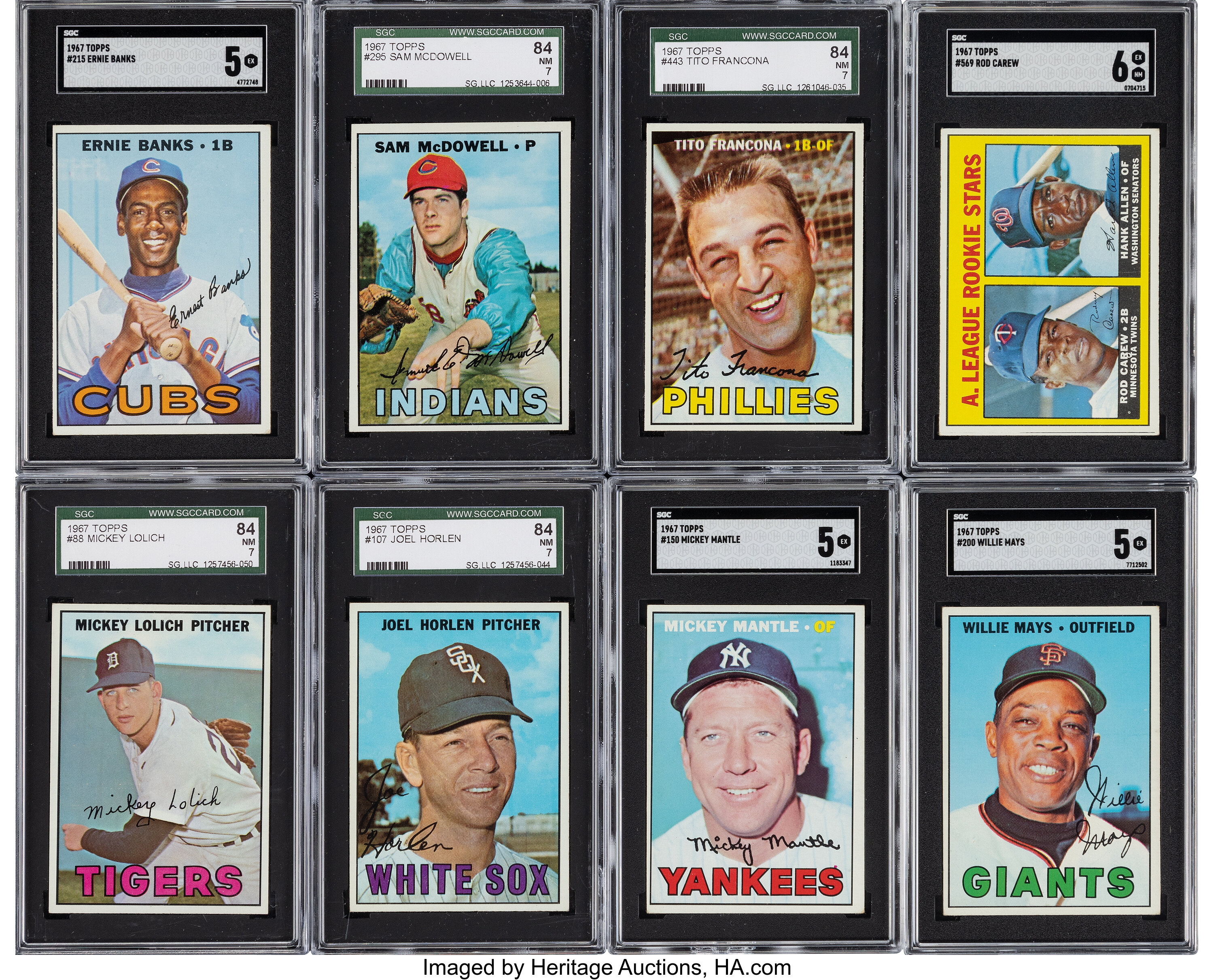 1967 Topps Baseball Complete Set (609). ... Baseball Cards Sets | Lot ...