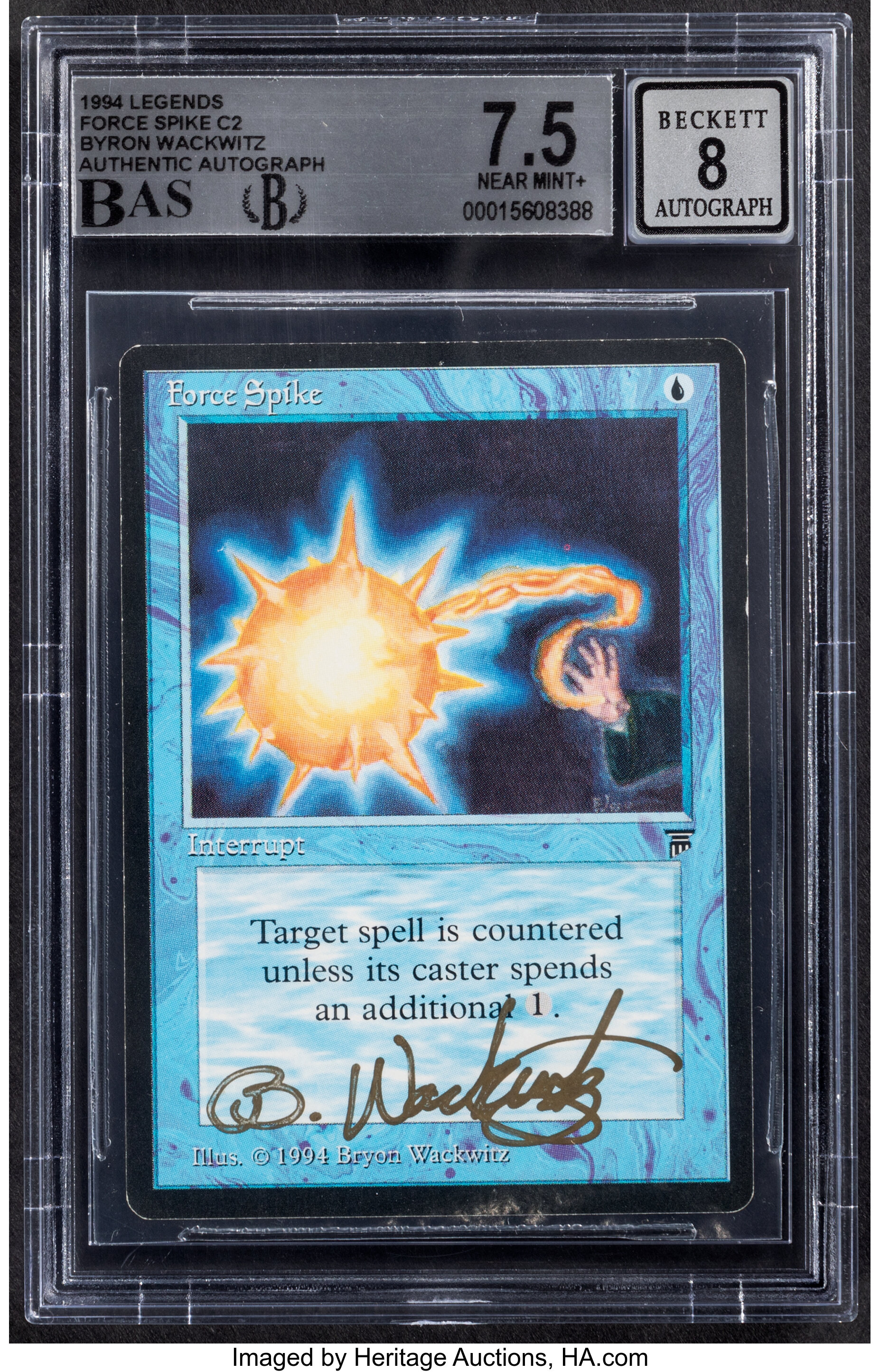 Magic: The Gathering Force Spike Legends BGS Trading Card Game Near ...