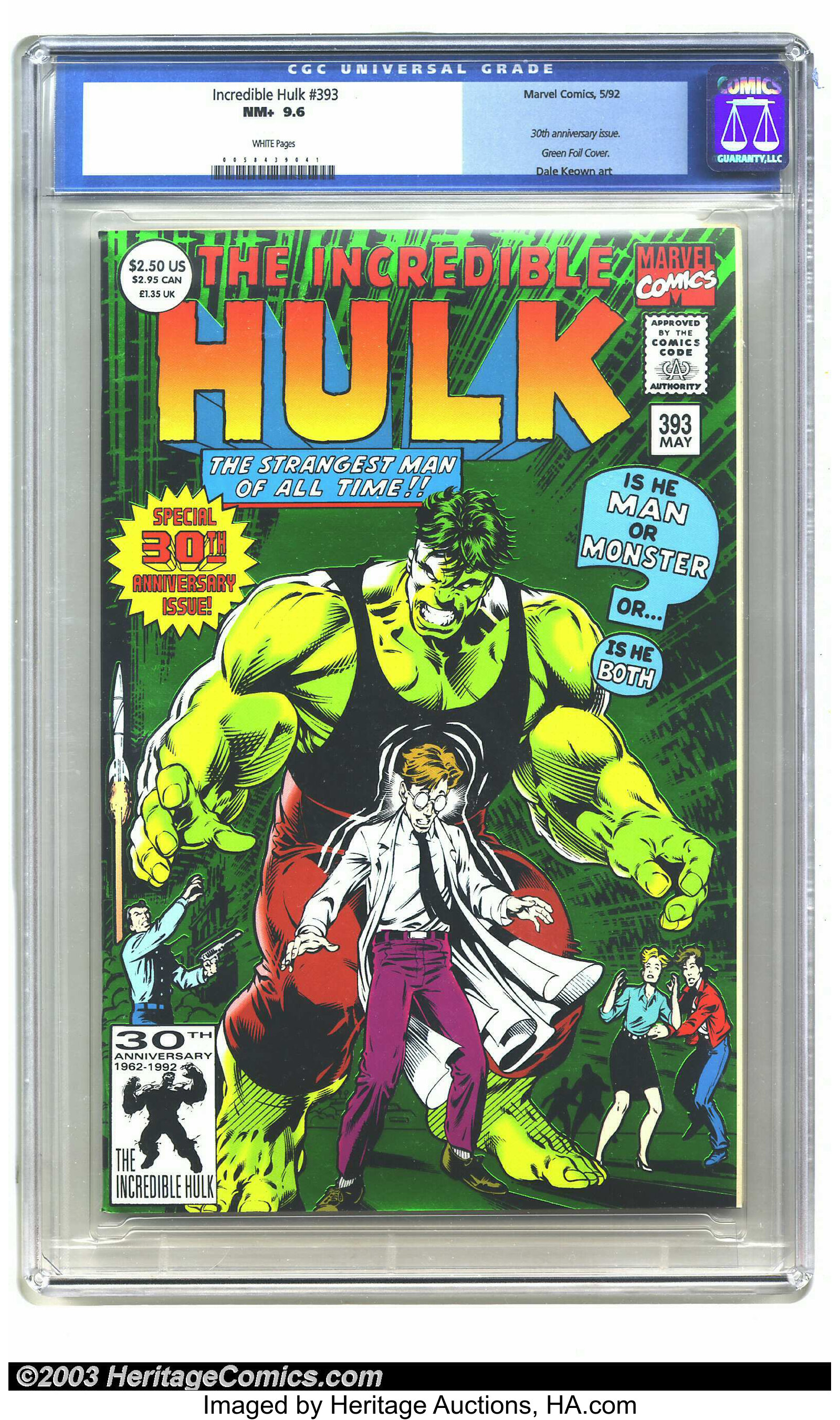How Much Is The Incredible Hulk #393 Worth? Browse Comic Prices ...