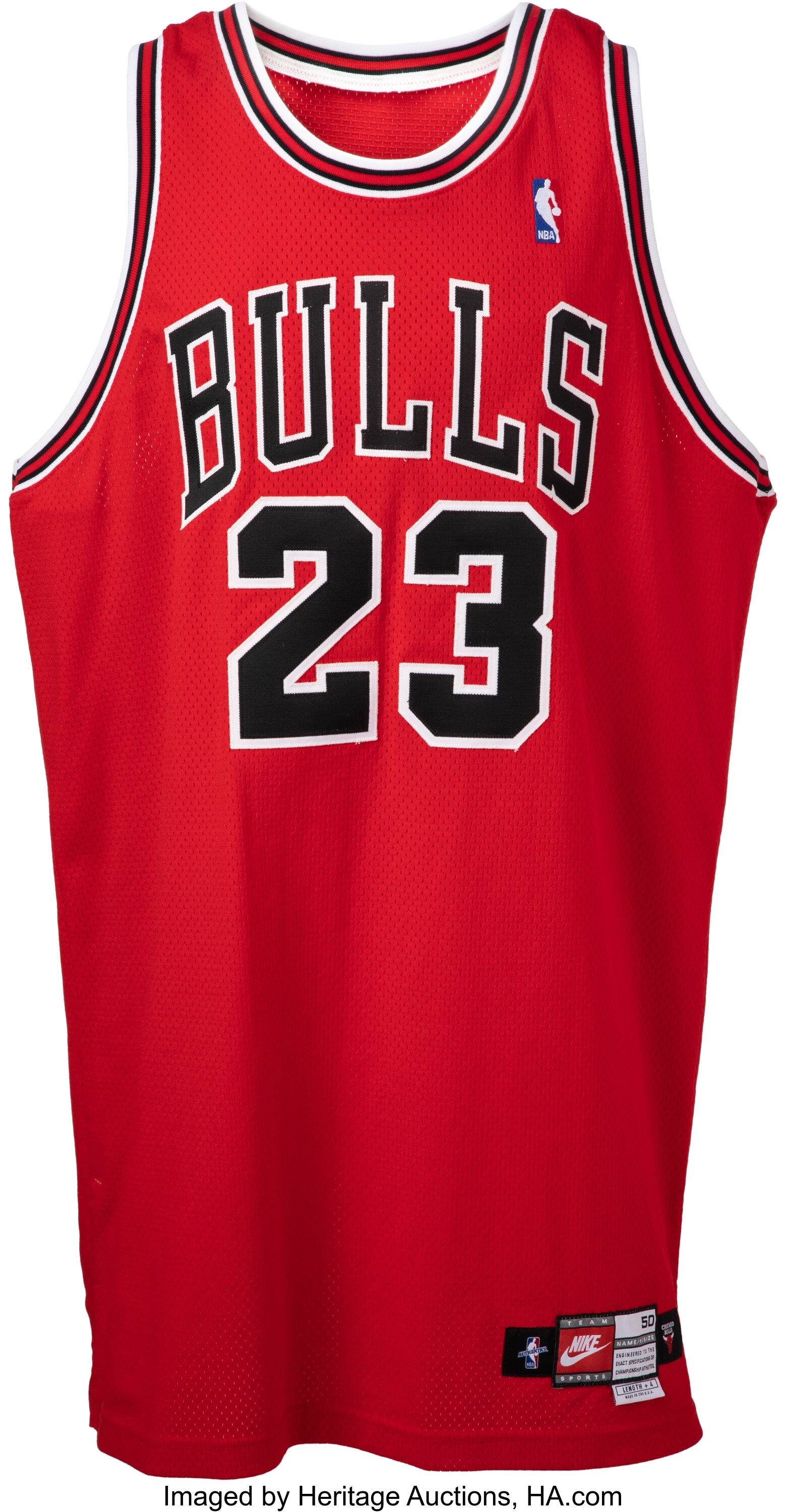 1998 Michael Jordan "Last Dance" Playoffs Game Worn & Signed | Lot ...